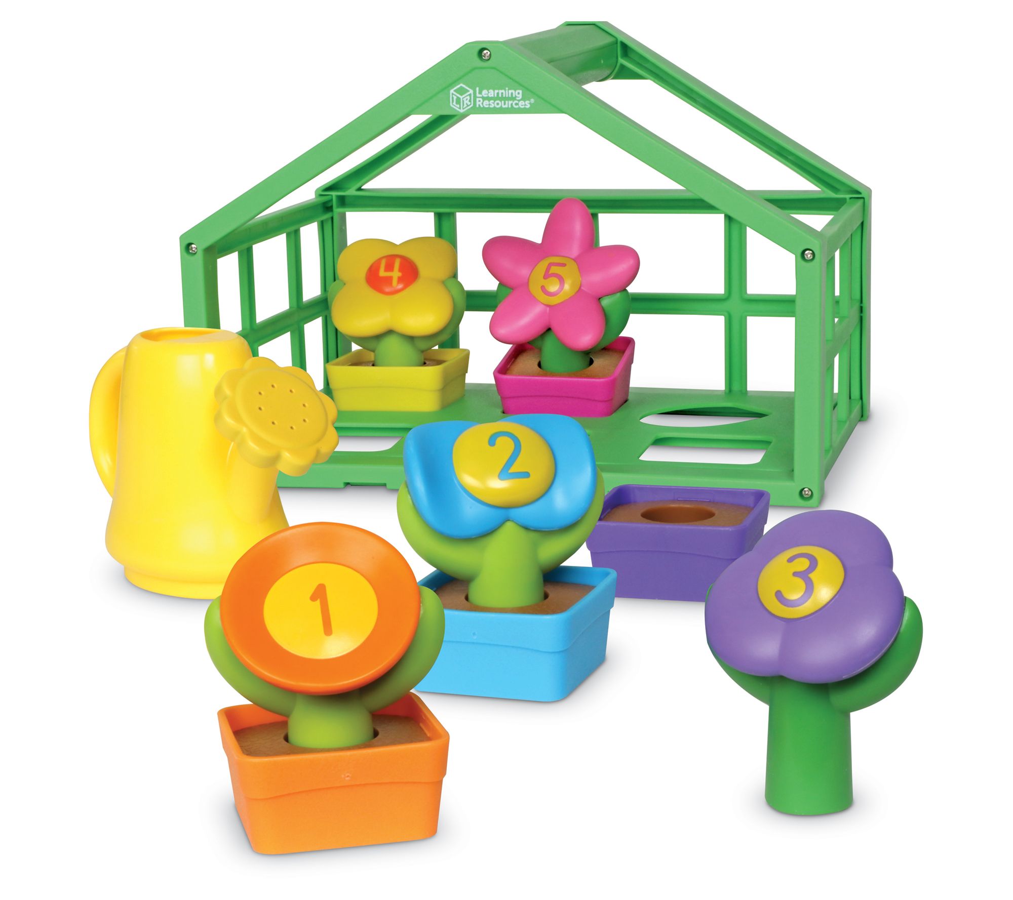 Learning Resources Growing Greenhouse Color & Number Toy Set - QVC.com