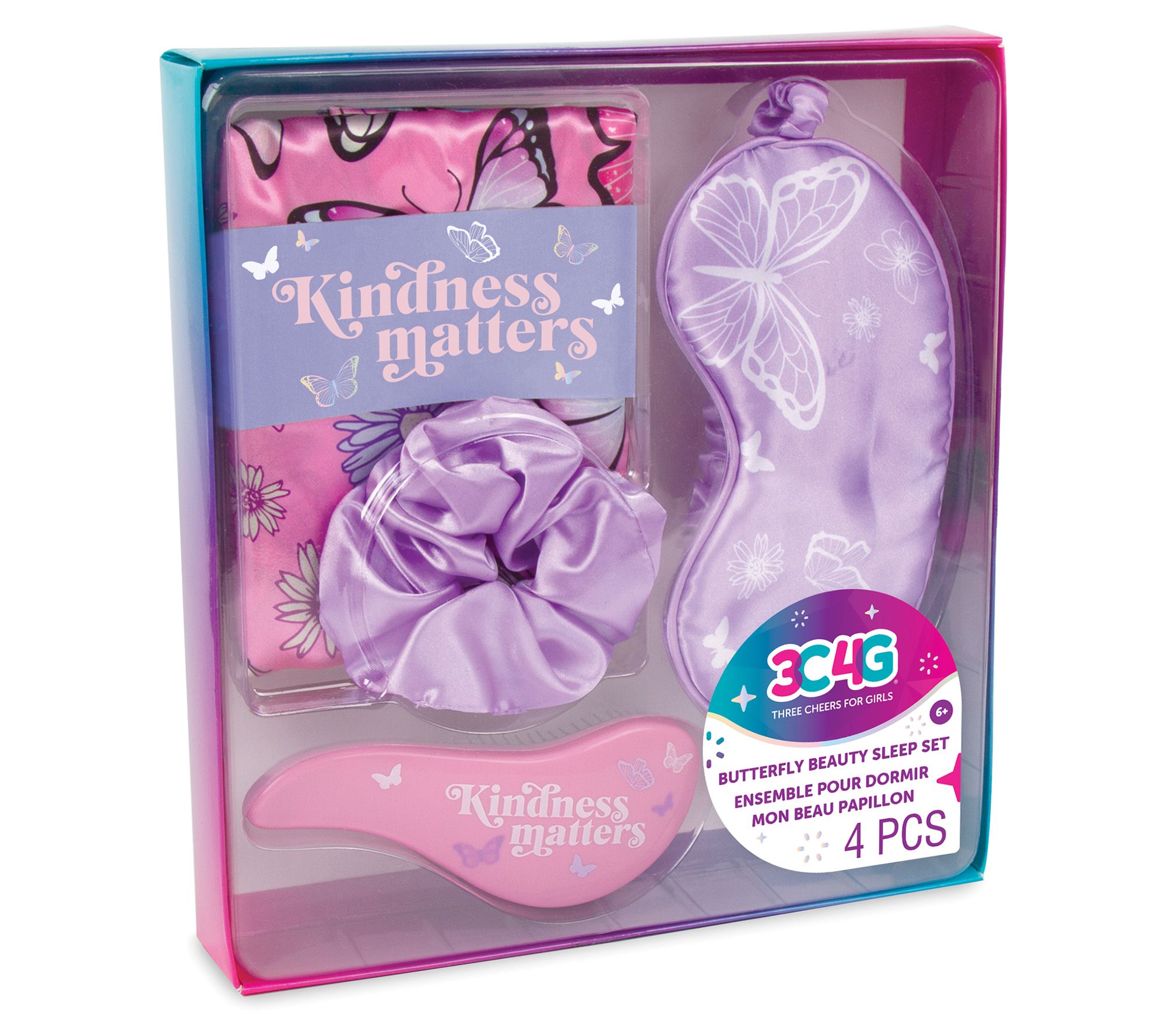 3C4G Butterfly Beauty Sleep Set - QVC.com