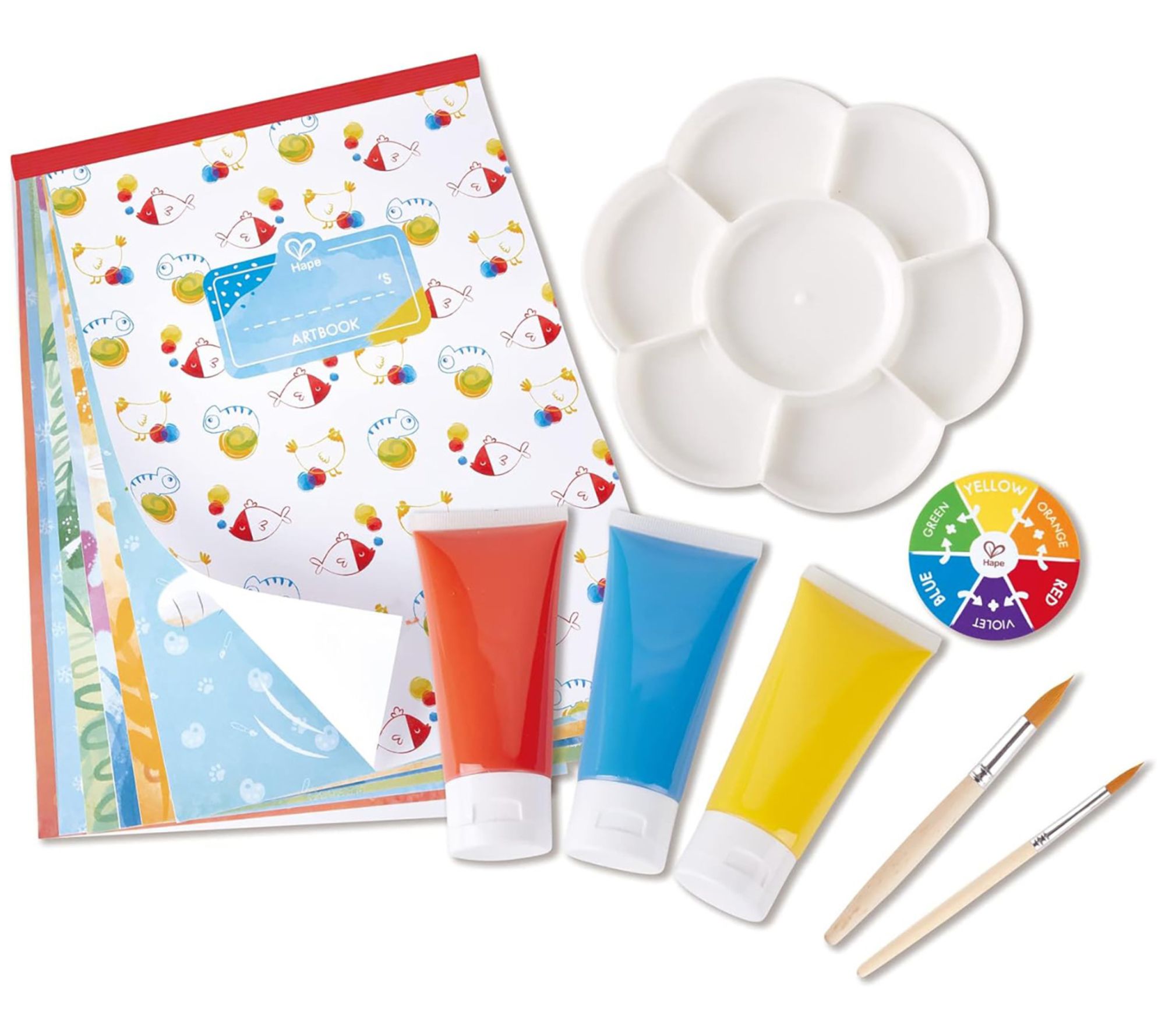 Hape Color Mix Painting Art kit - QVC.com