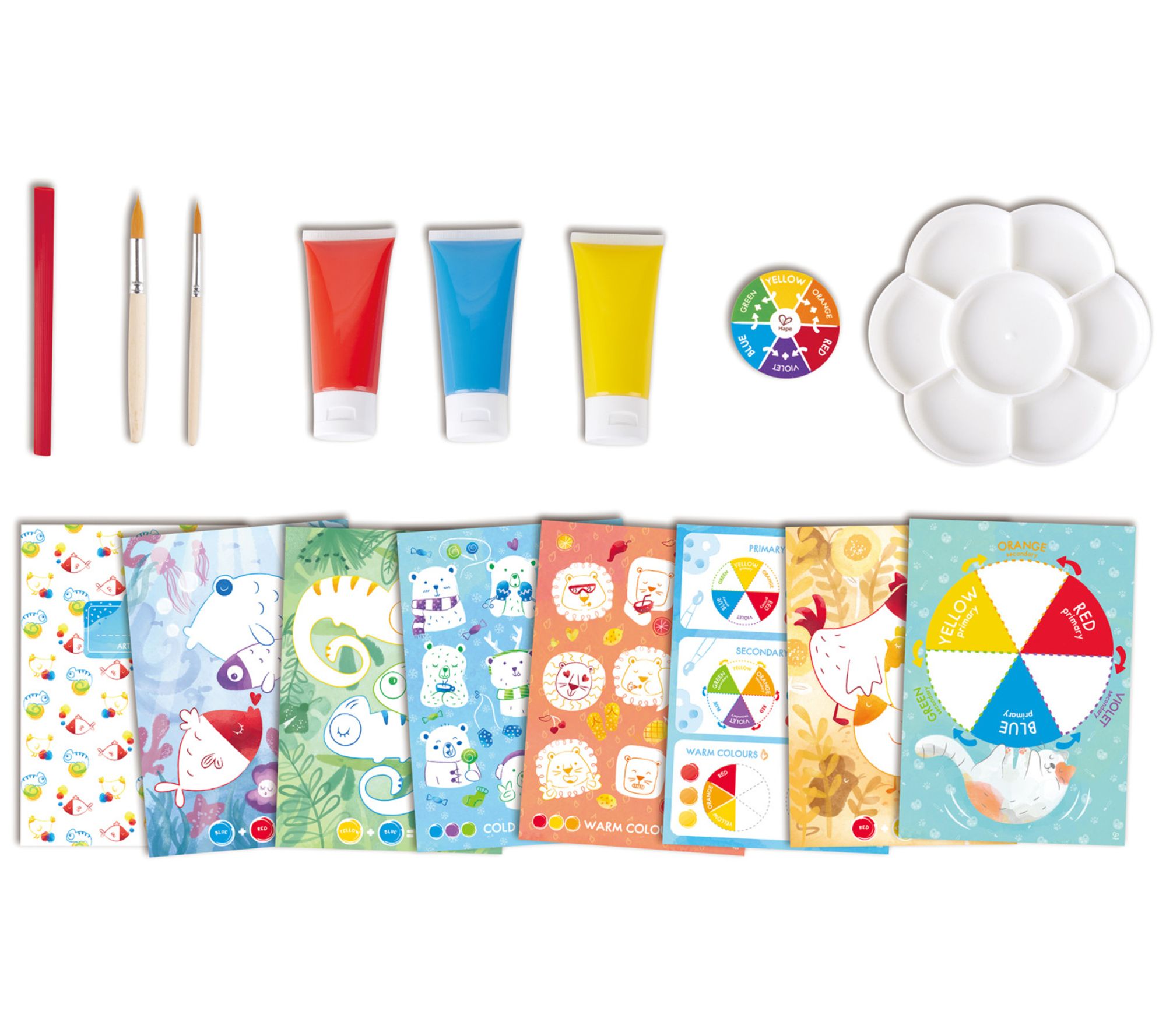 Hape Color Mix Painting Art kit - QVC.com