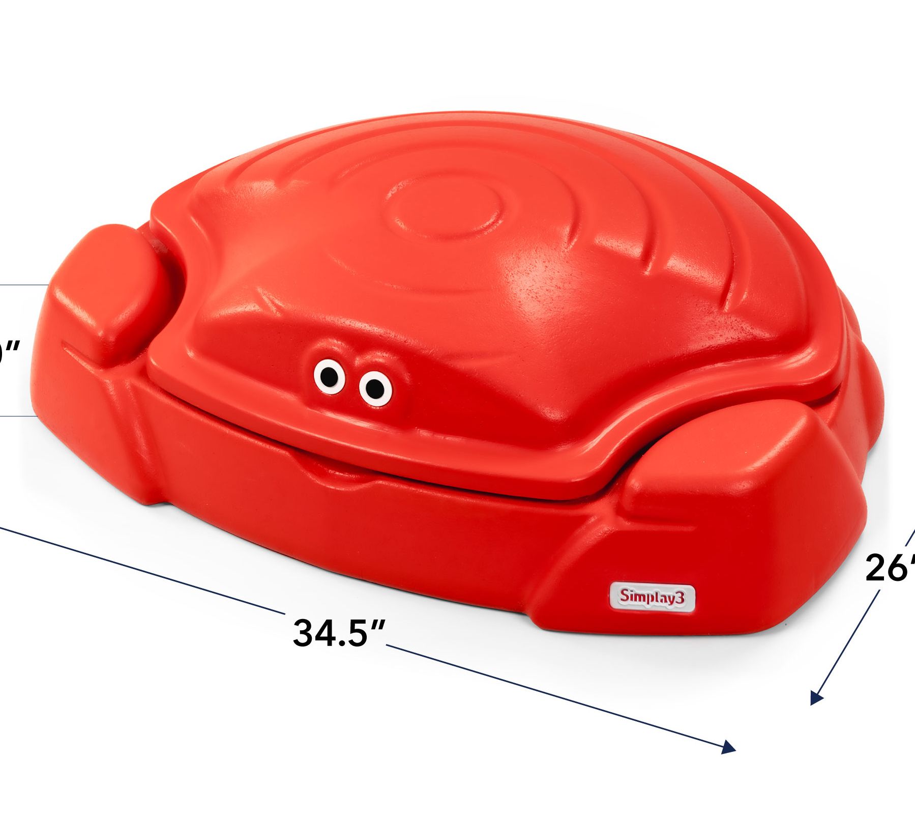 Simplay3 Coastal Crab Sandbox - QVC.com