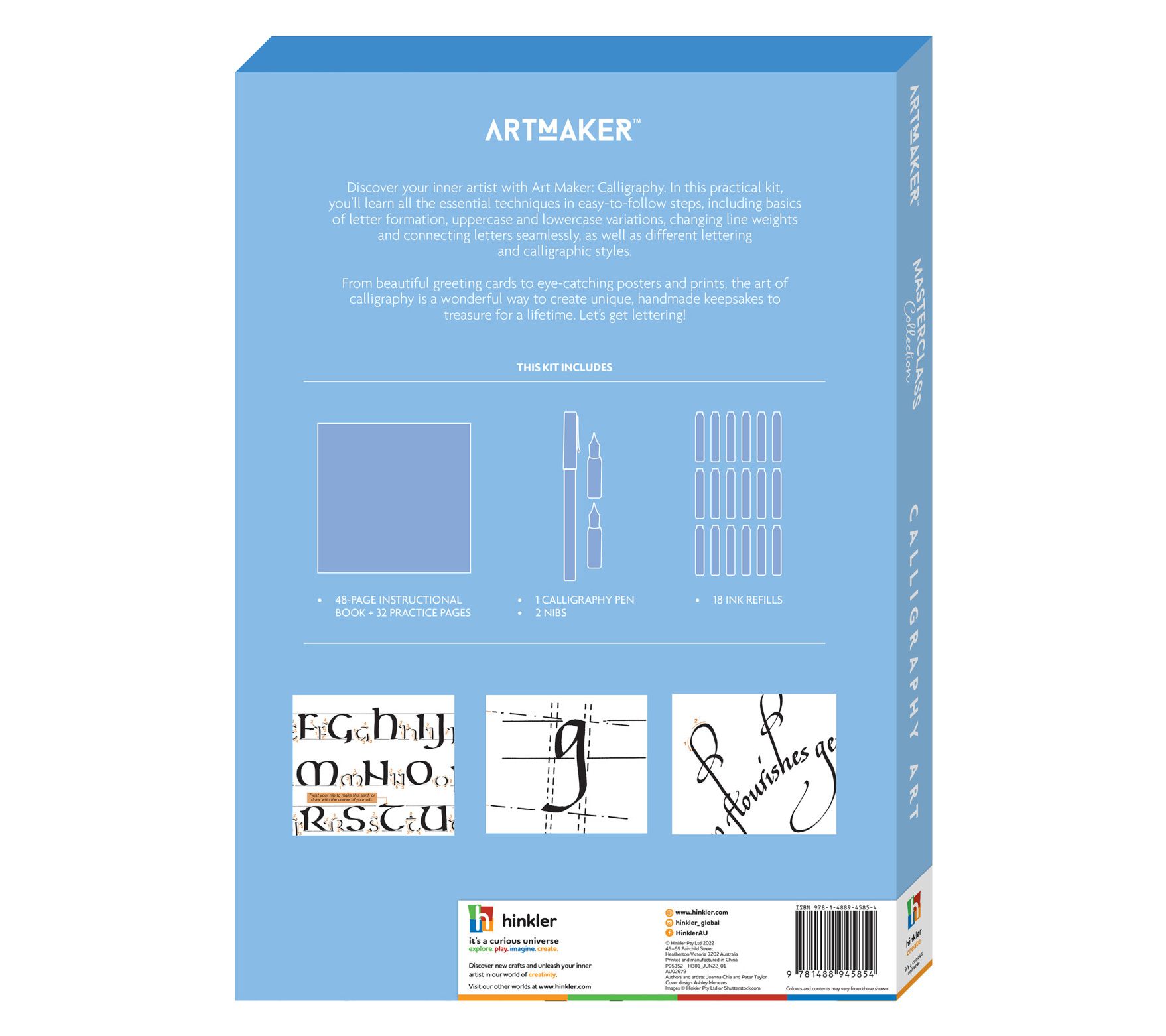 Art Maker Masterclass Collection: Calligraphy Art Kit - QVC.com