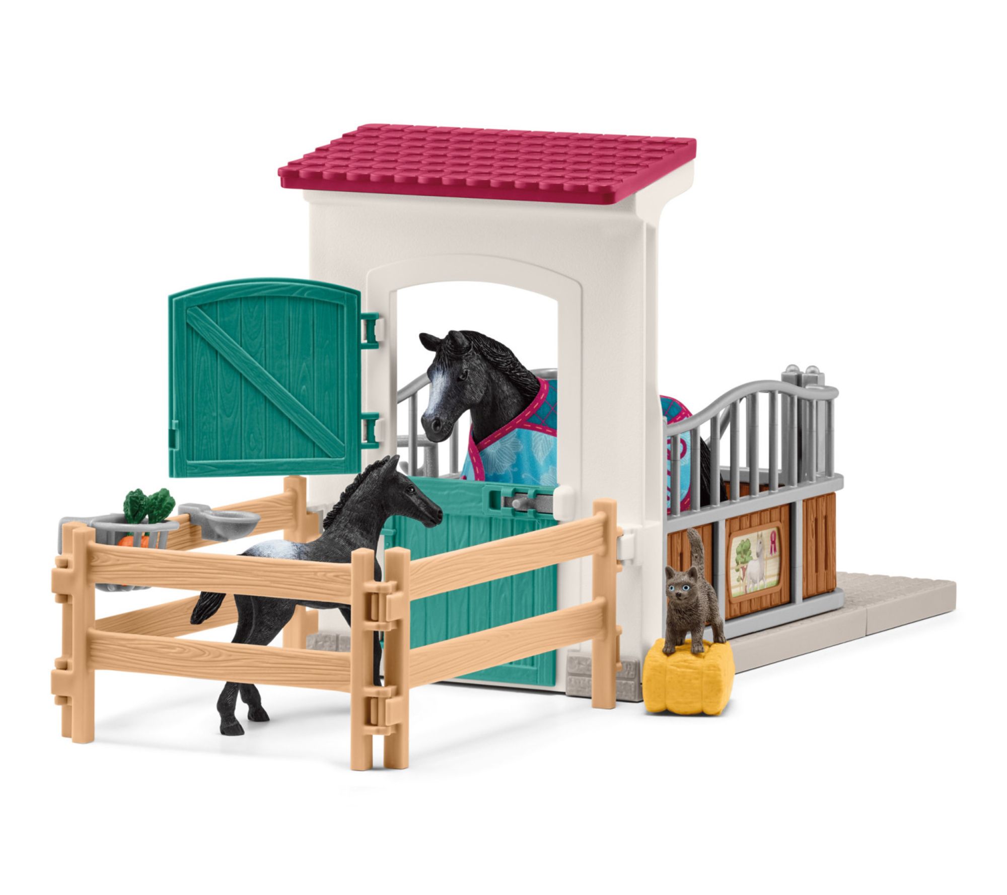 Schleich Horse Club: Horse Box With Mare & Foal - QVC.com