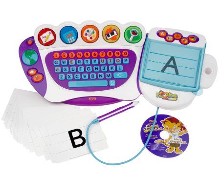 Fisher-Price Fun 2 Learn Computer Cool School Keyboard - Page 1 — QVC.com