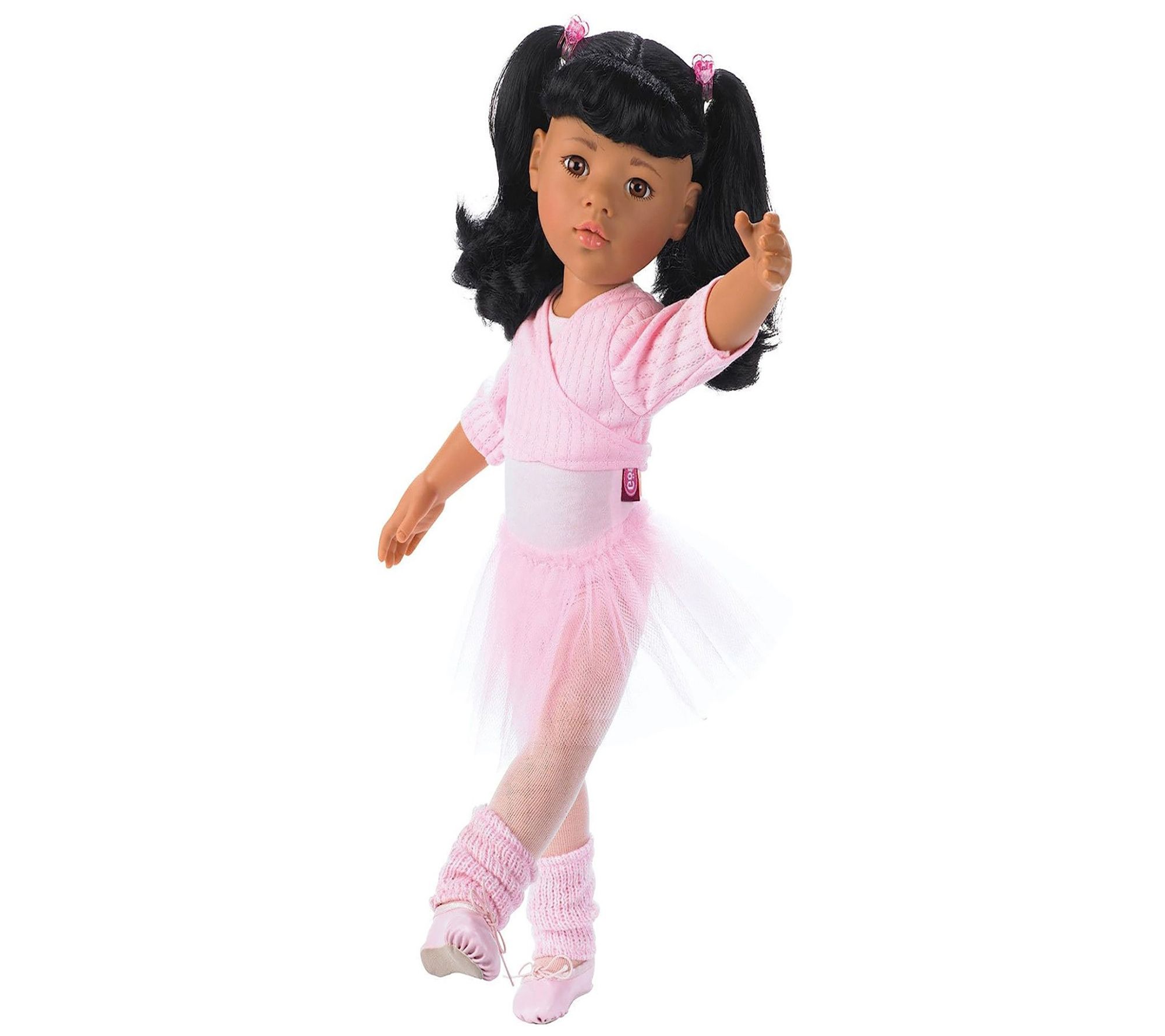 Happy Kidz: 19.5" Poseable Doll - Hannah-Zoe AtThe Ballet - QVC.com