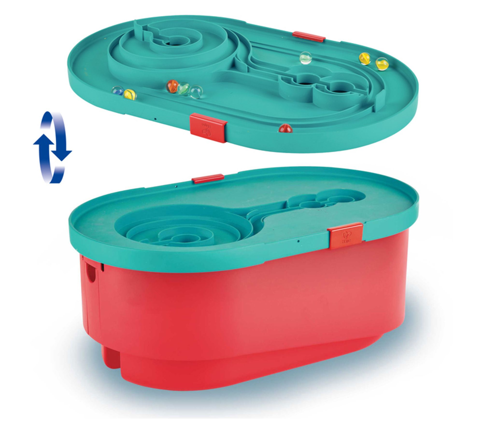 Hape Quadrilla Wooden Marble Run Construction Stack Track - QVC.com