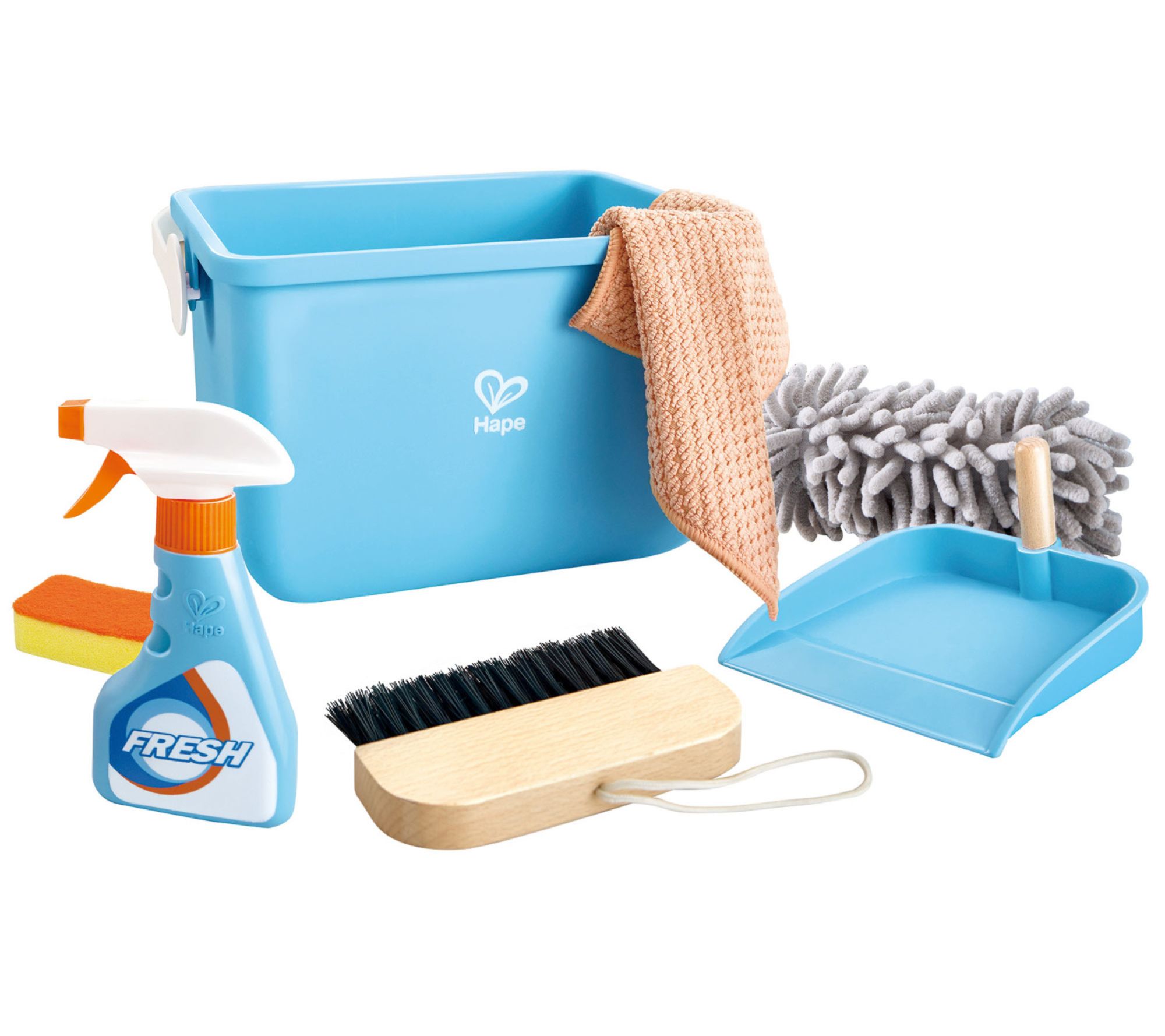 Hape Scoot-Around Clean Up Toy Bucket Set - QVC.com