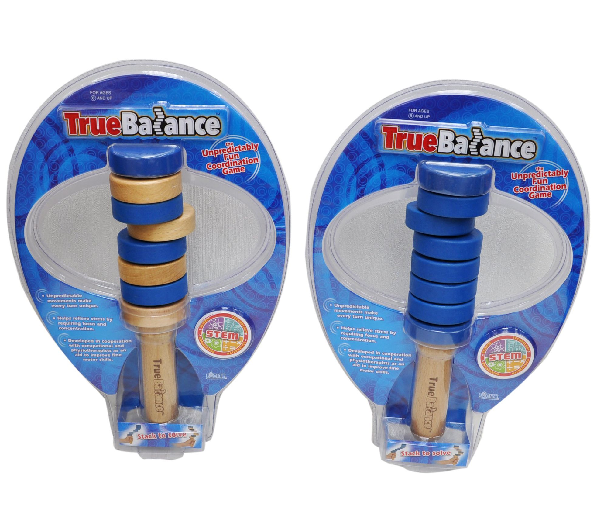 Set of 2 TrueBalance Handheld Wooden Balancers - QVC.com