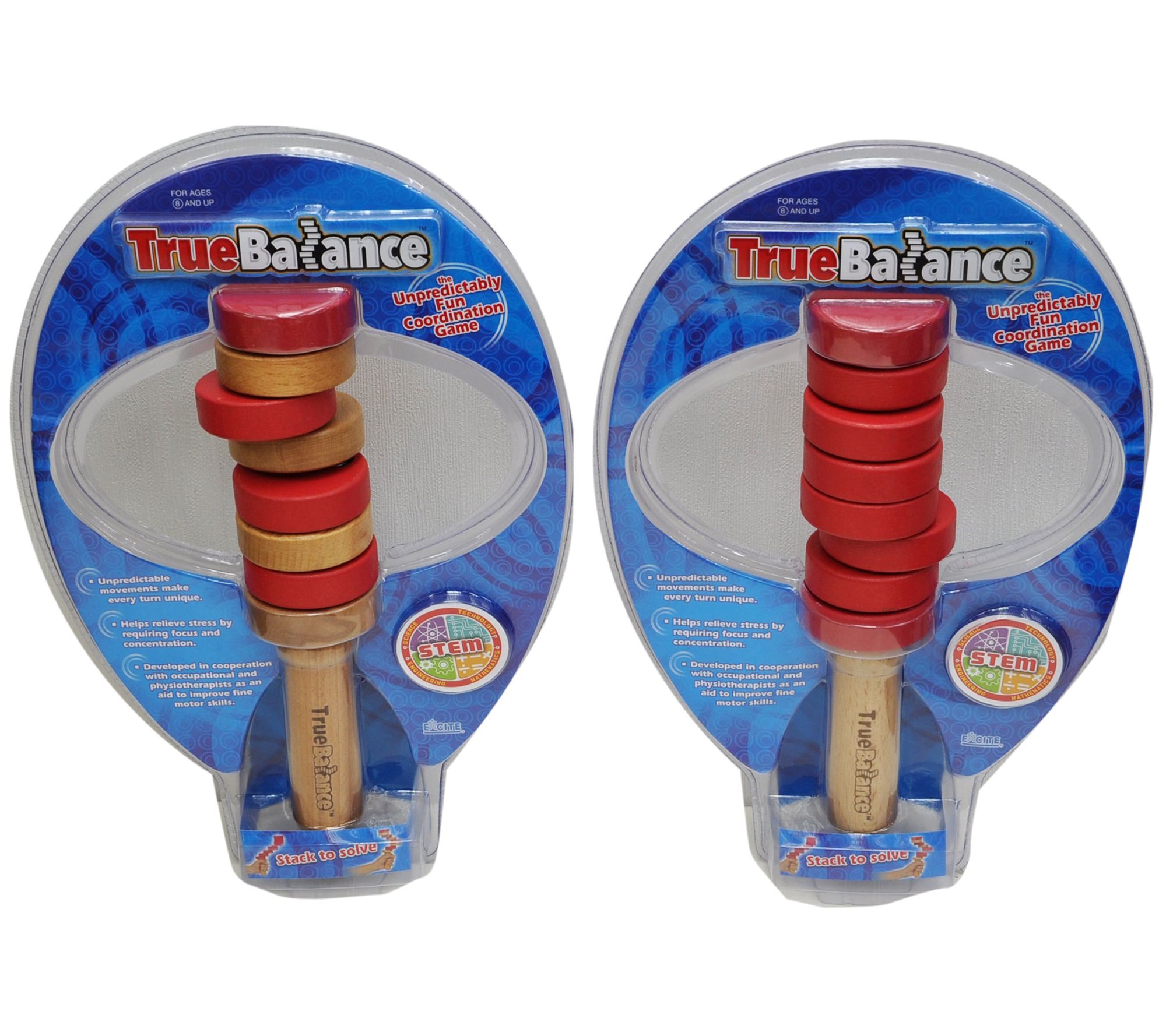Set of 2 TrueBalance Handheld Wooden Balancers - QVC.com