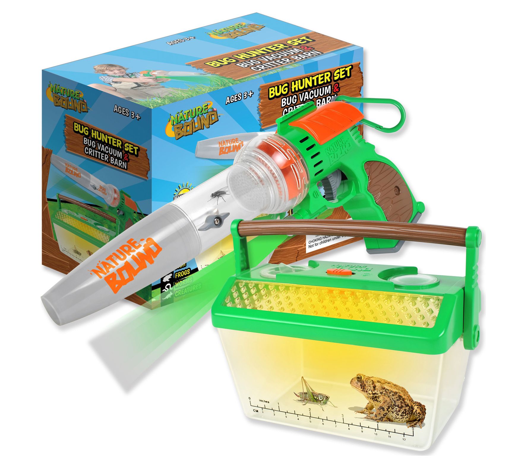 Nature Bound: Bug Hunter Bundle Set - Vacuum &Critter Barn - QVC.com