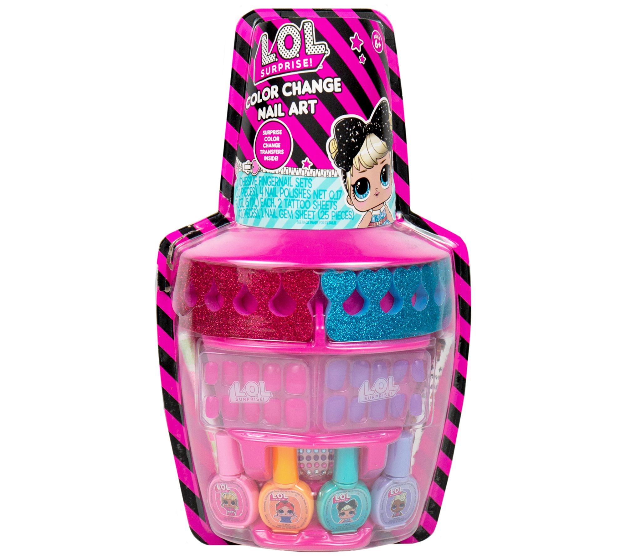 LOL Surprise Color Change Nail Kit - QVC.com