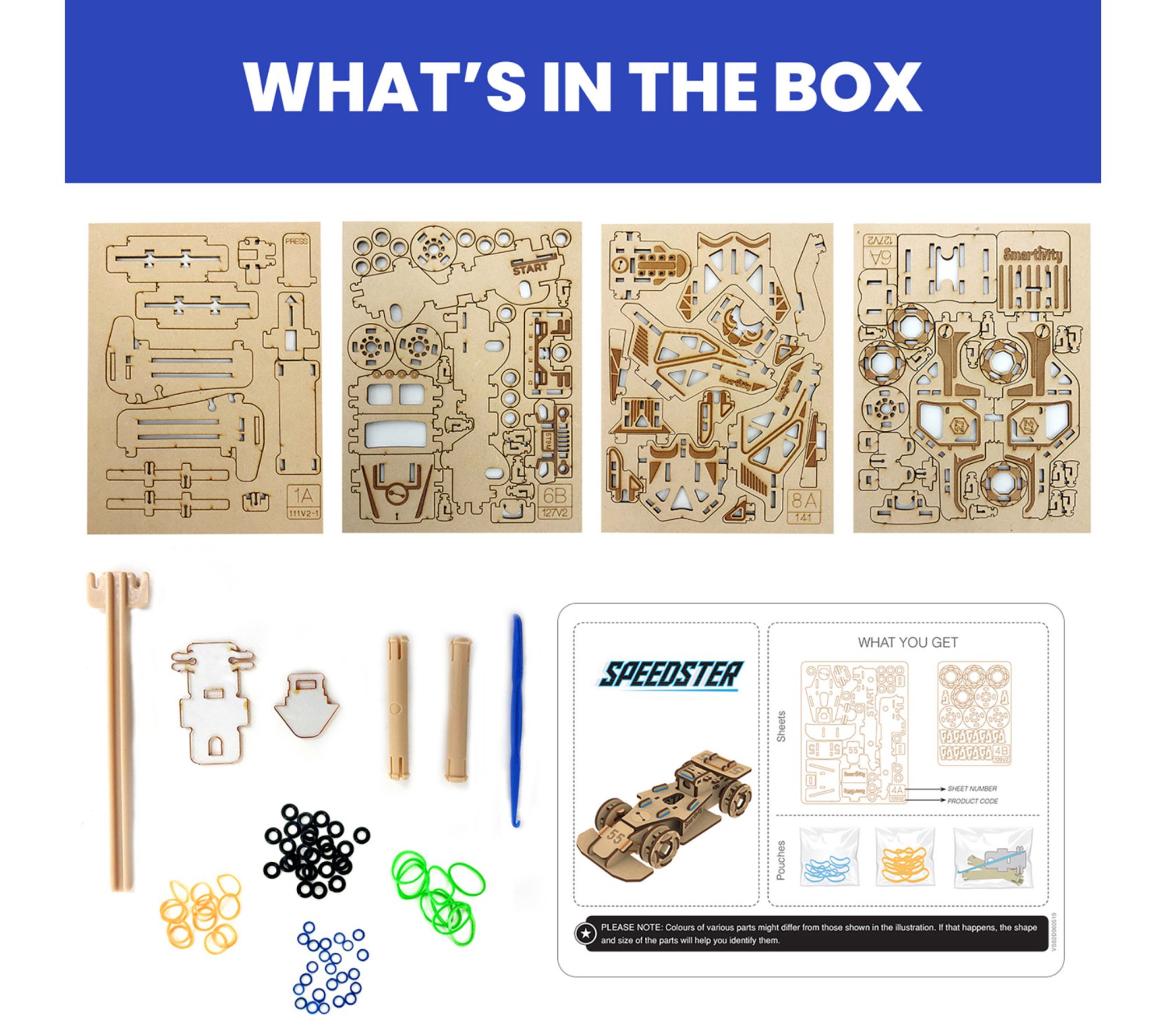 Smartivity Stem Wheels Speedster DIY Race Car Toy - QVC.com