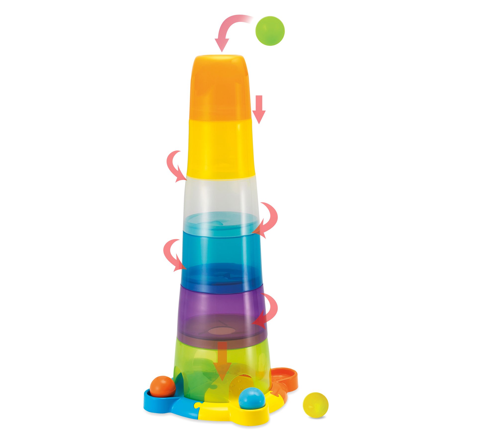 Winfun Stack 'N Roll Fun in Multi Color - QVC.com