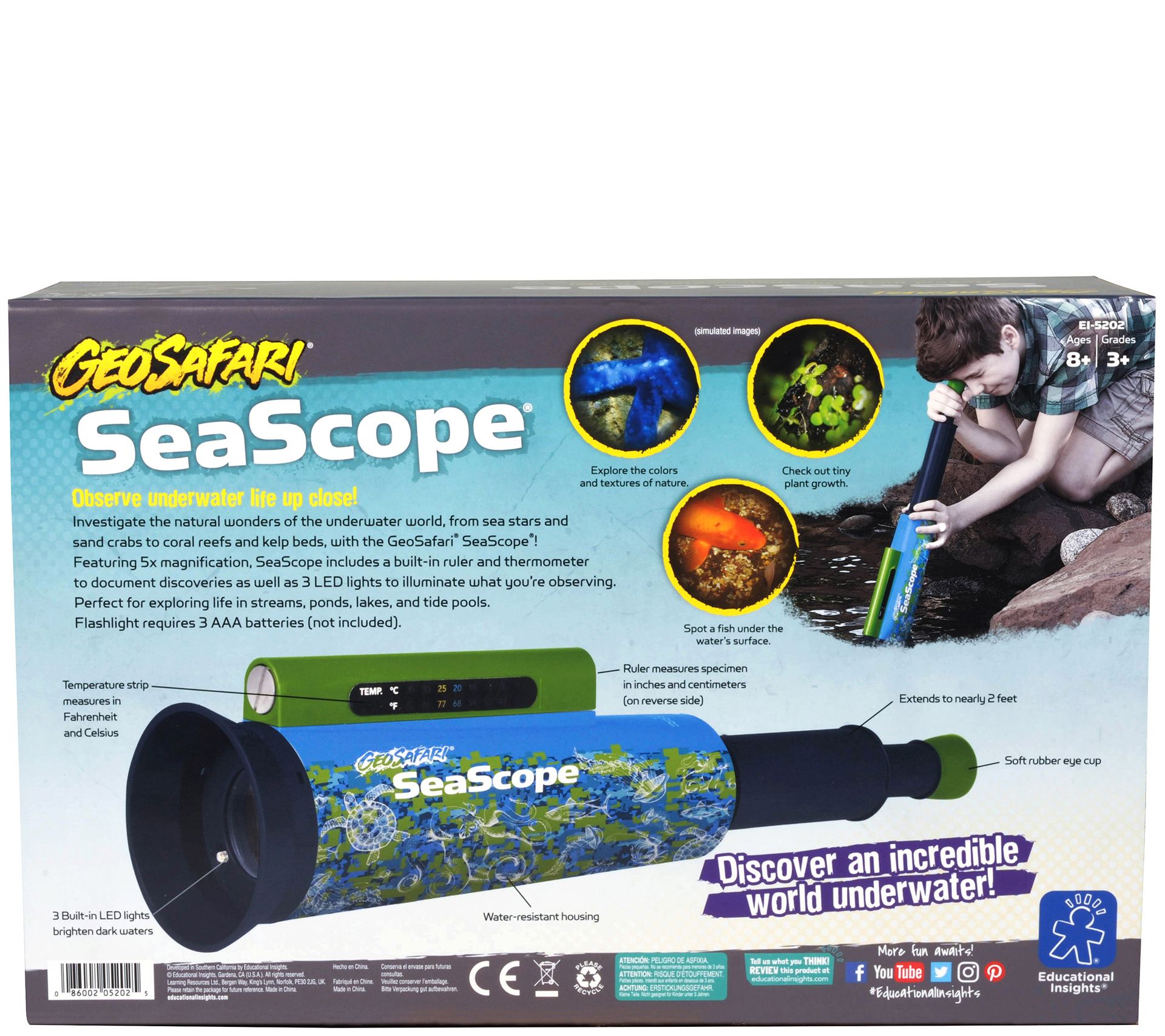 Educational Insights GeoSafari SeaScope - QVC.com