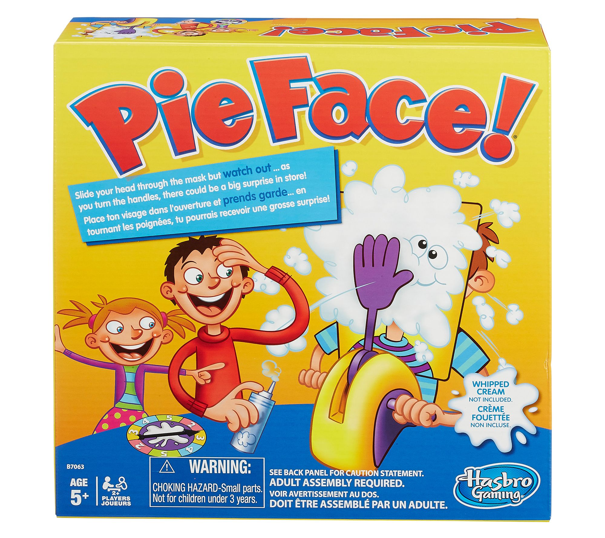 Hasbro Pie Face! Game - QVC.com