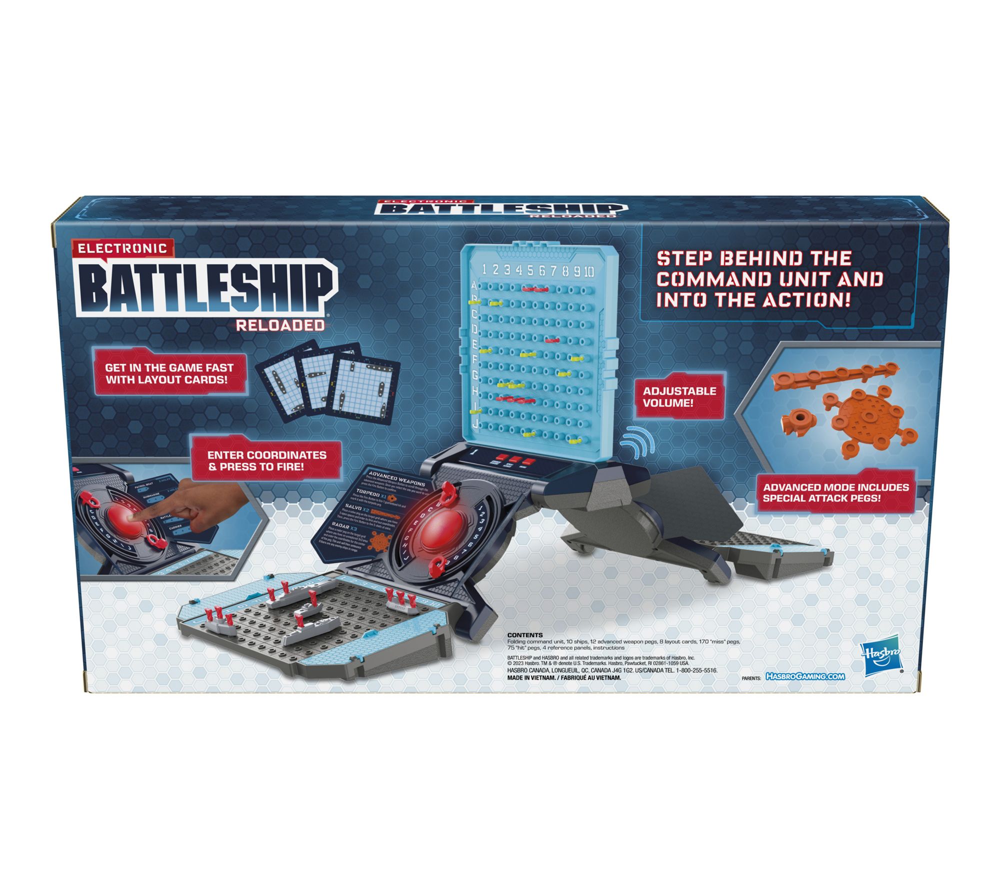 Hasbro Electronic Battleship Reloaded Board Game - QVC.com