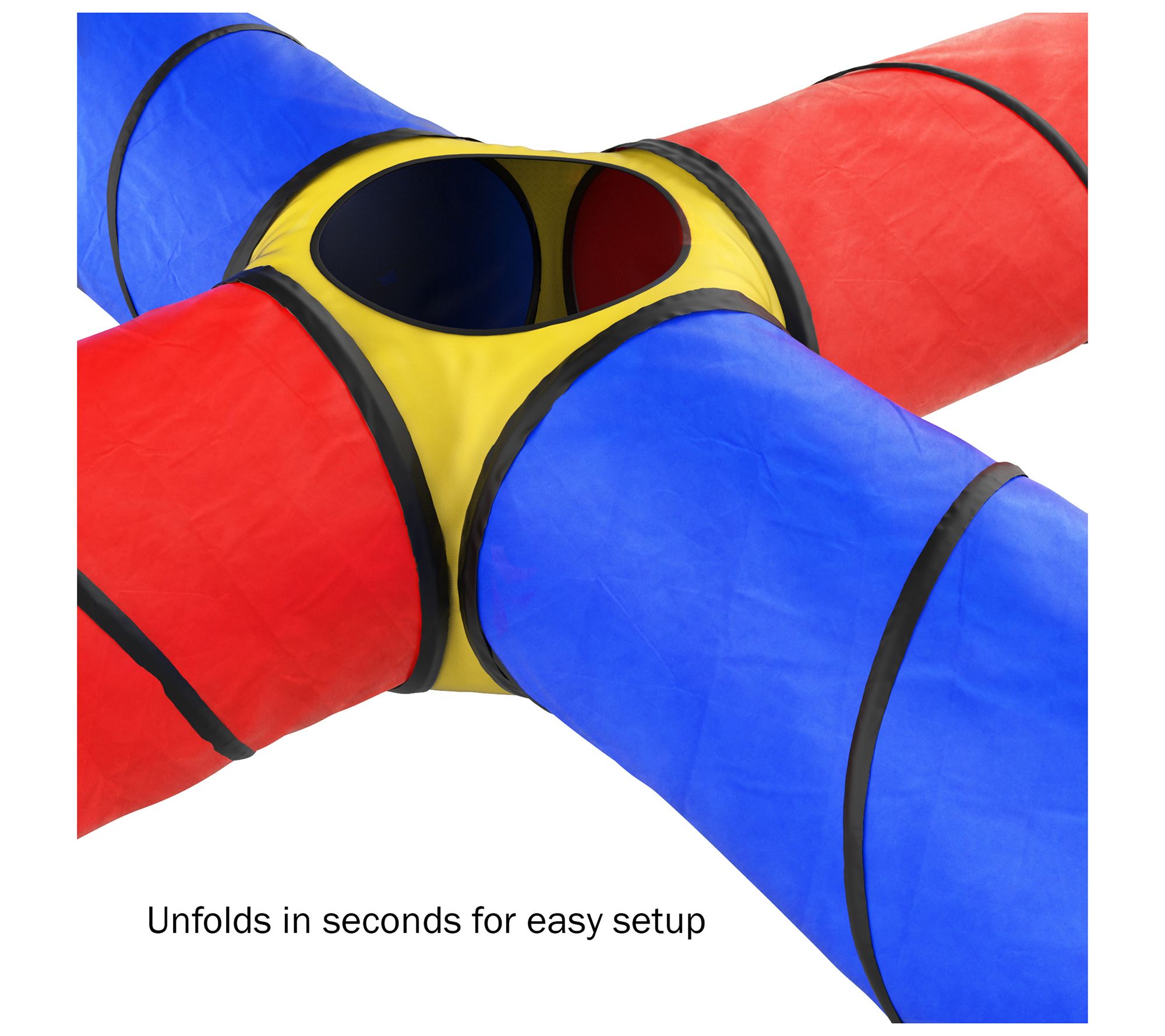 Hey! Play! 4-Way Play Tunnel - QVC.com