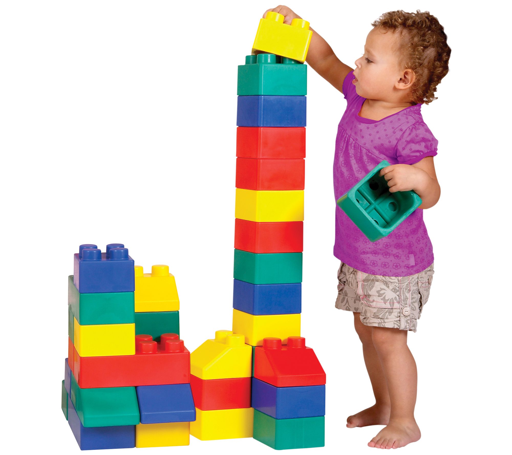 Edushape 50-Piece Edu-Blocks - QVC.com