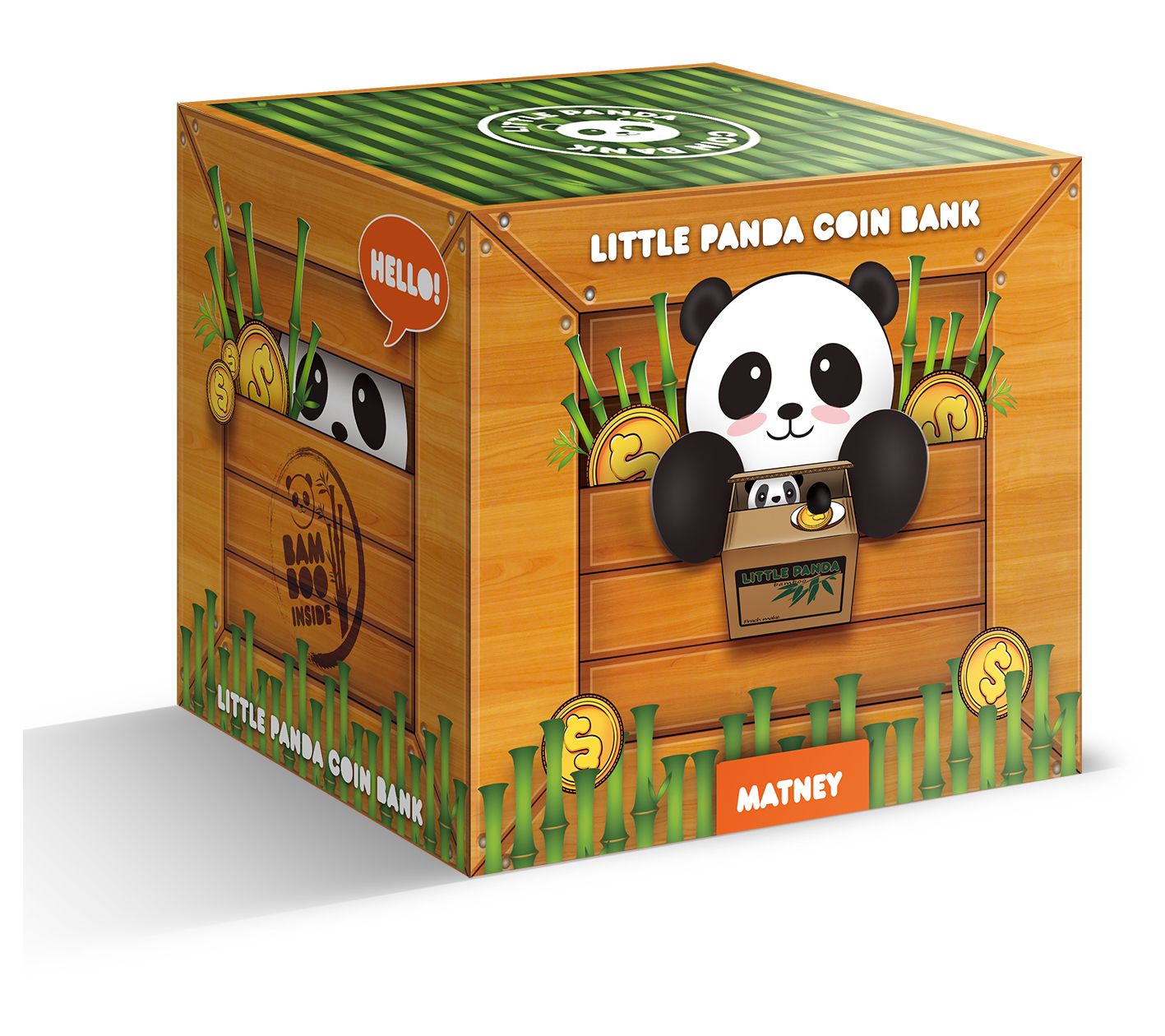 Matney Stealing Coin Box - English Speaking Pig gy Bank - QVC.com