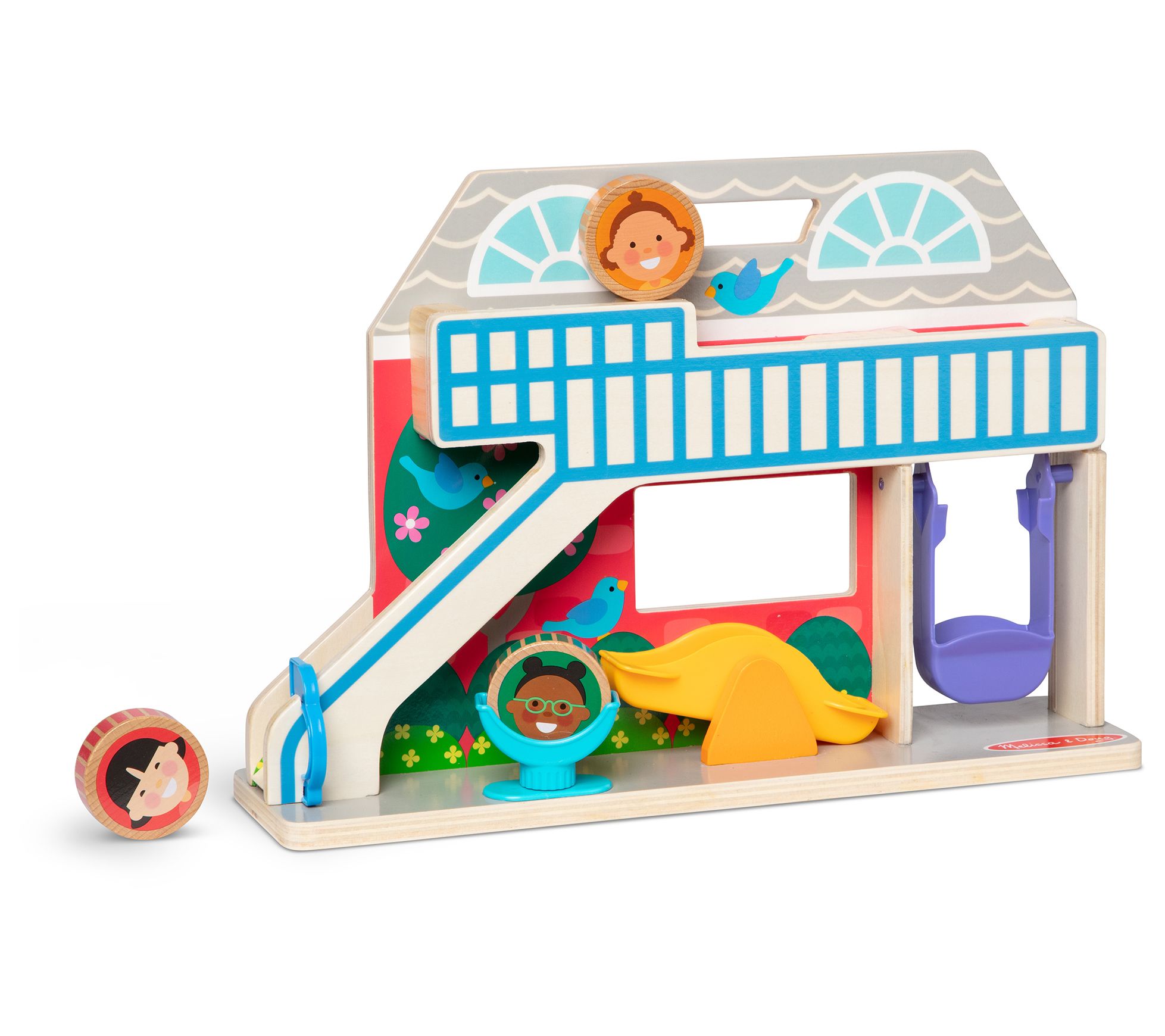 Melissa & Doug GO Tots Schoolyard Tumble Toy Se t - QVC.com