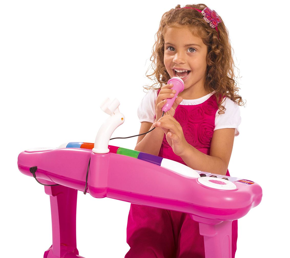 Simba My Music World Girls Standing Keyboard - QVC.com