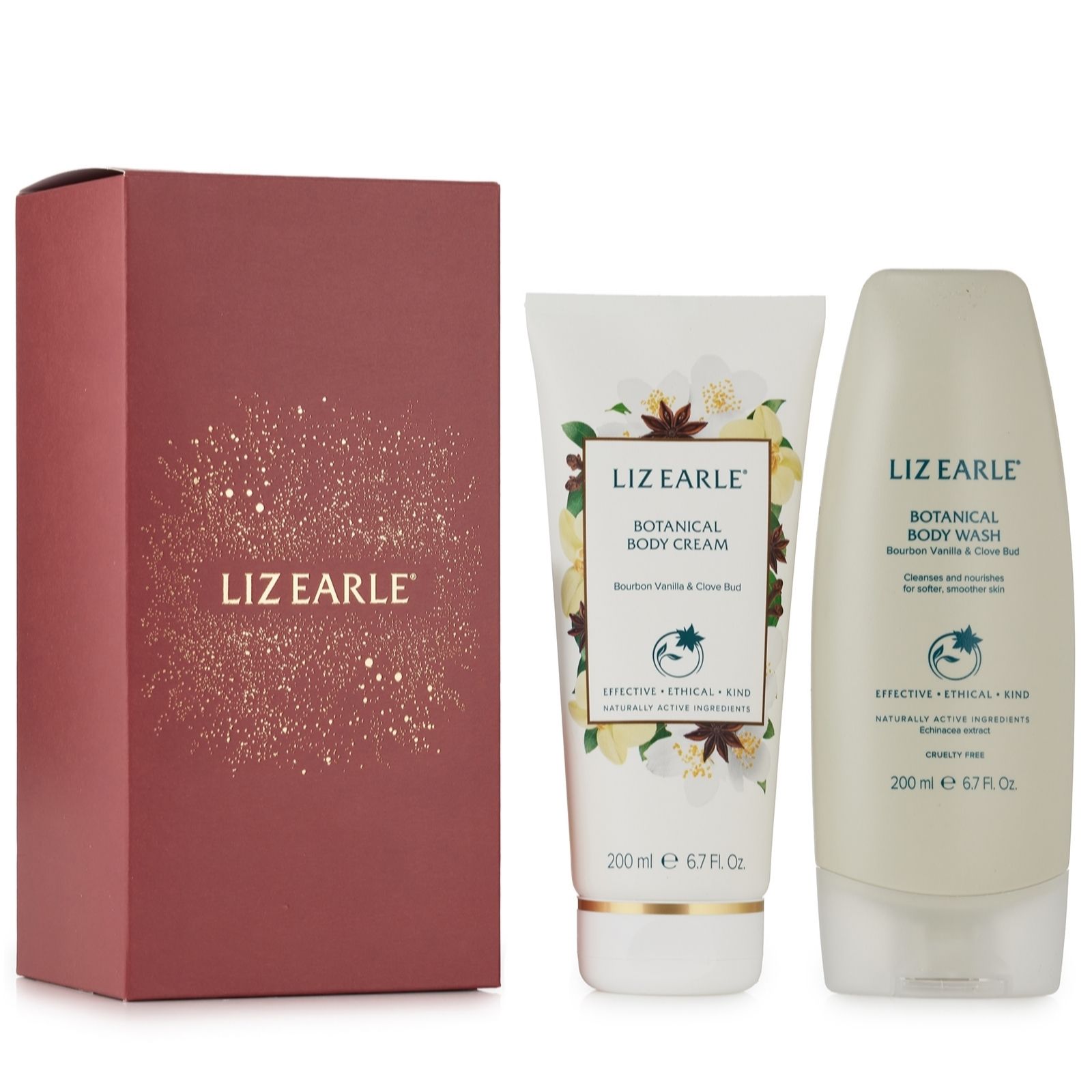 Liz Earle 3 Piece Bourbon Vanilla & Clove Bud Body & Fragrance ...