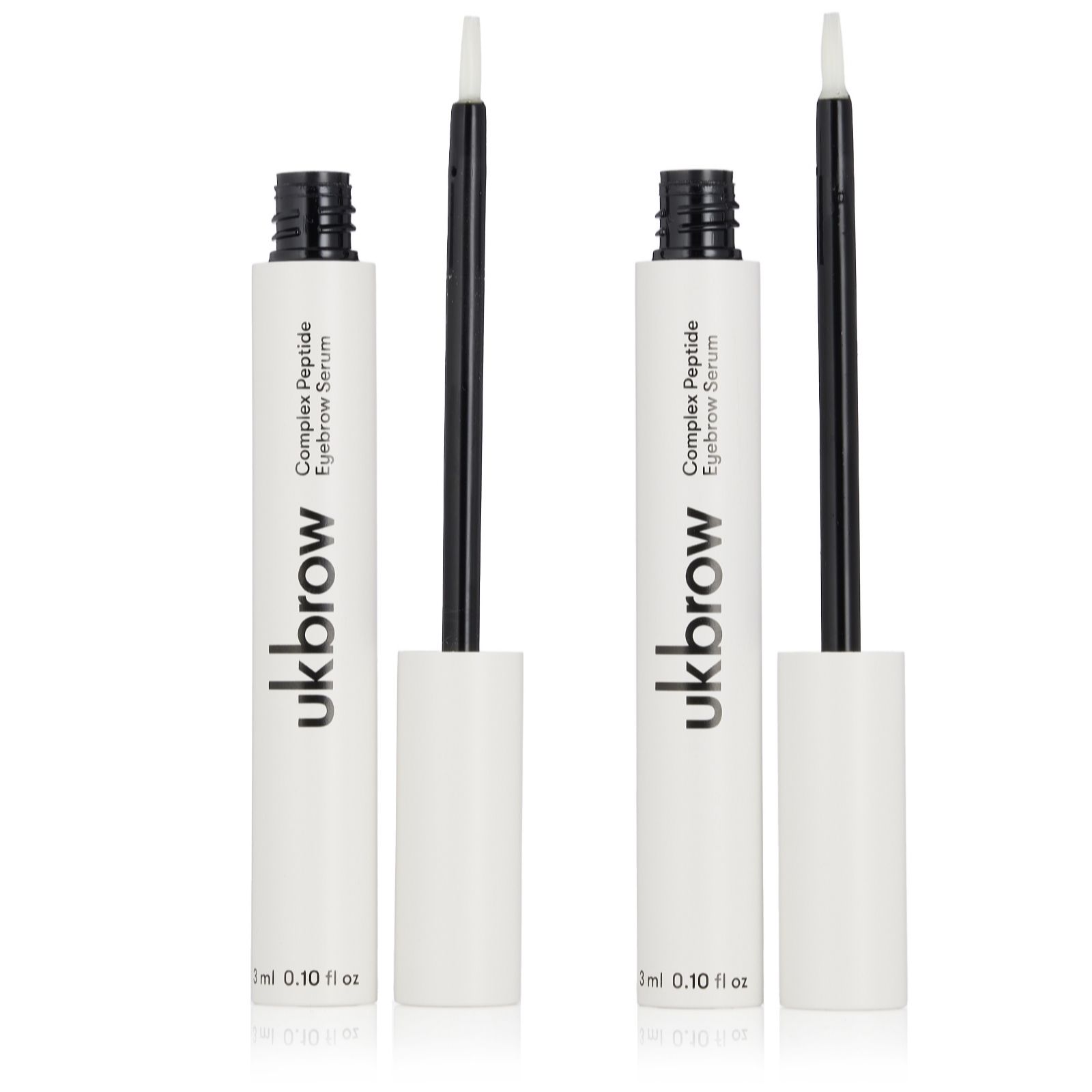 UKBrow Complex Peptide Eyebrow Serum 3ml Duo - QVC UK