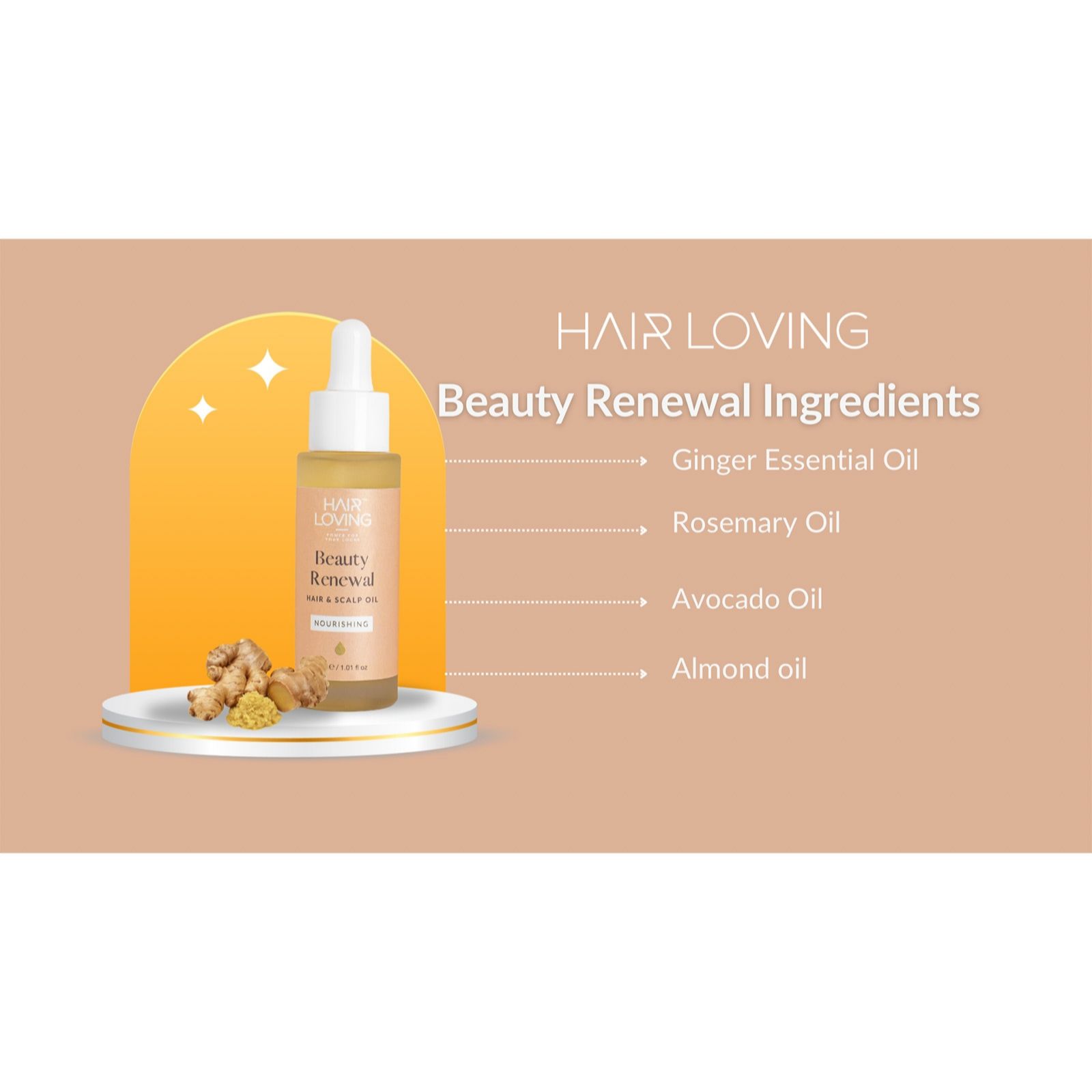 Hair Loving Beauty Renewal Hair Oil - QVC UK