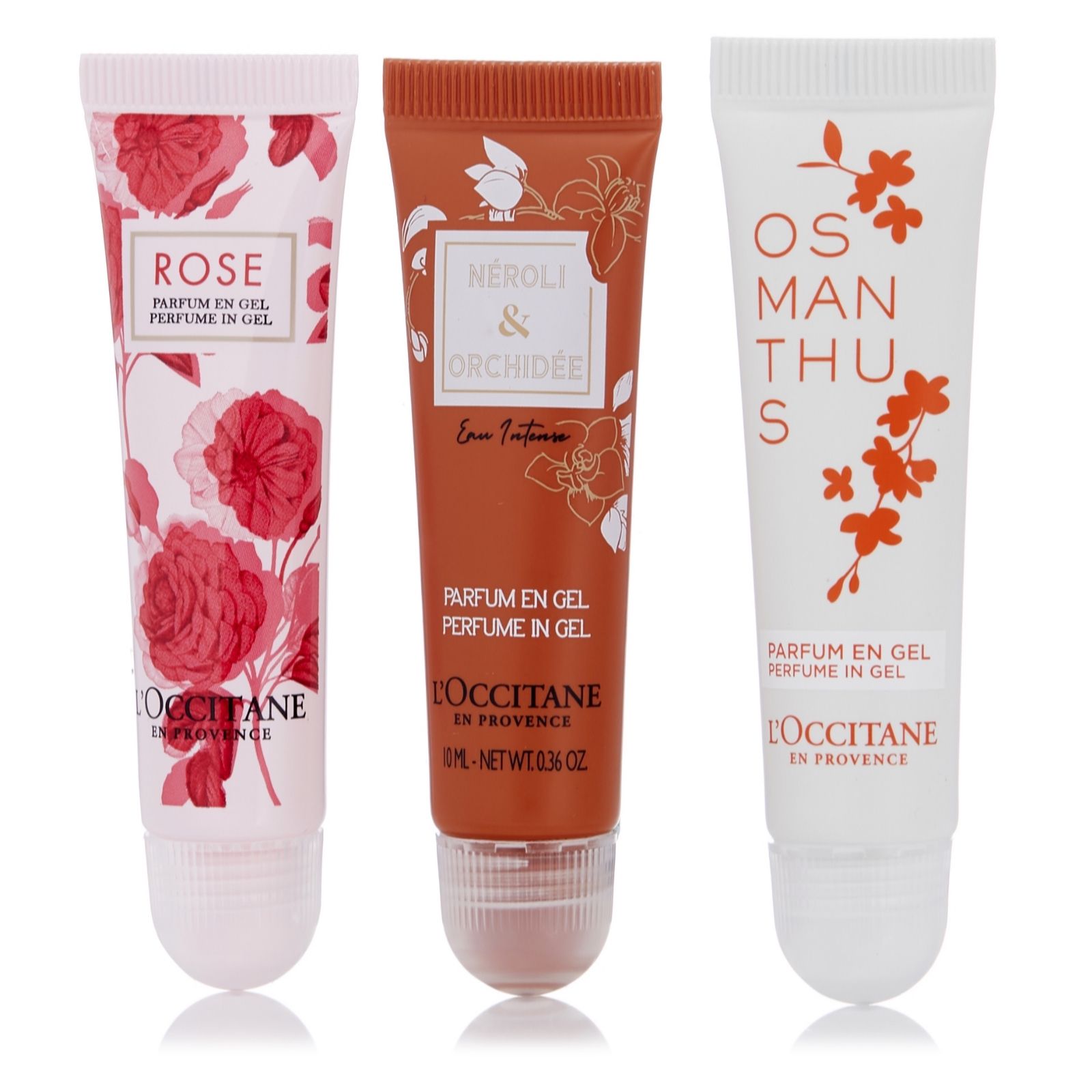 L'Occitane 3 Piece Floral Perfume in Gel Set - QVC UK