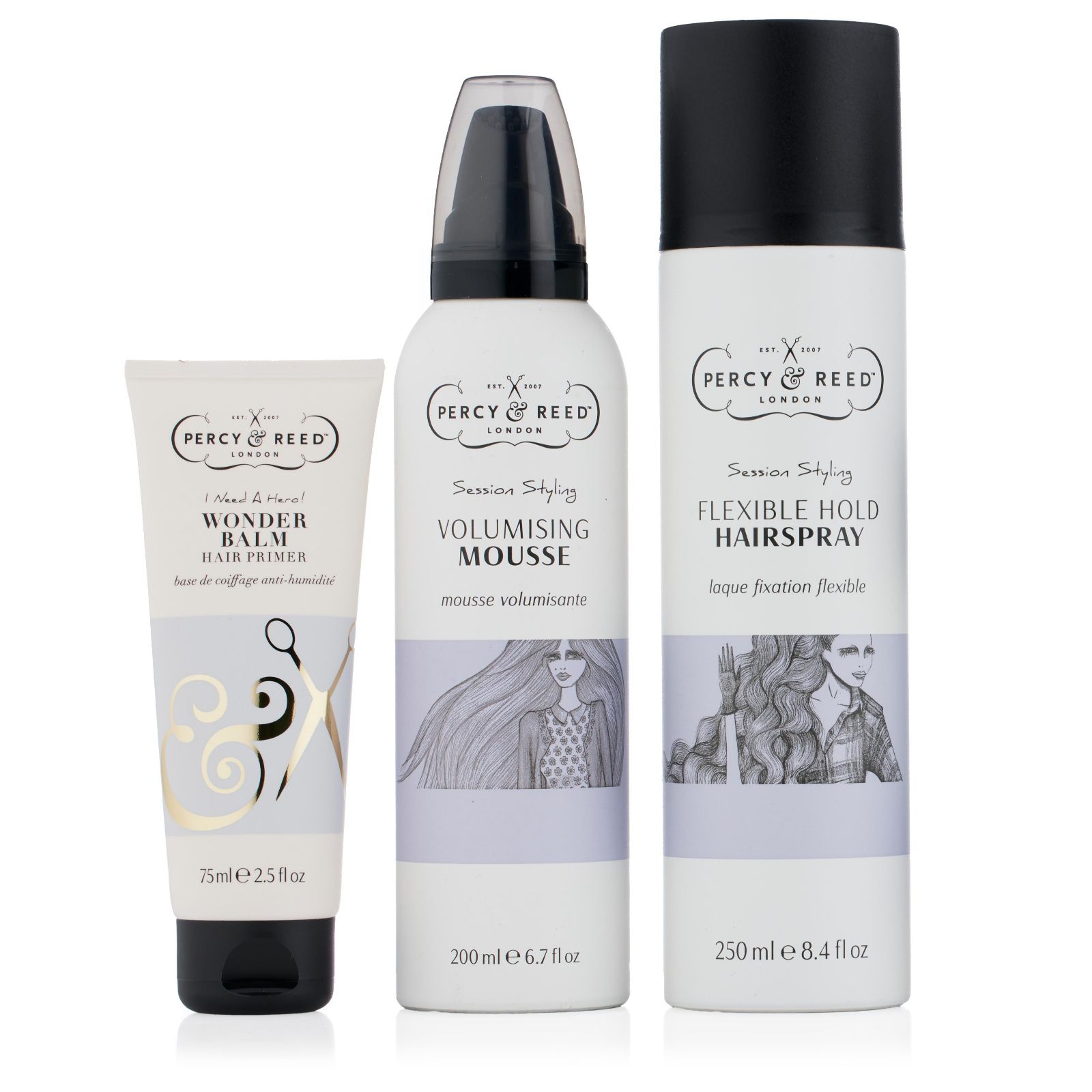 Percy & Reed Ultimate 6 Piece Home & Away Styling Collection - QVC UK