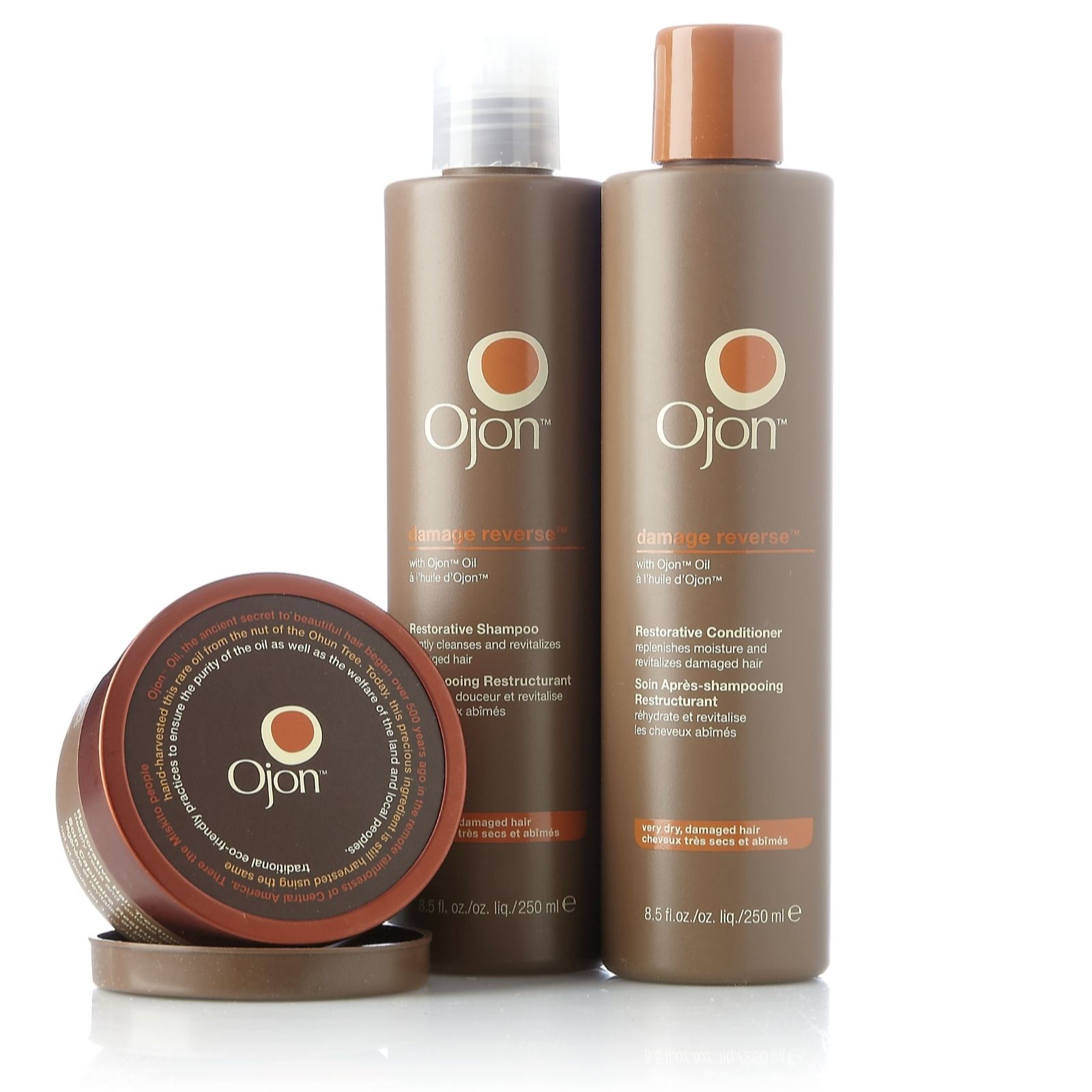 Ojon 3 Piece Damage Reverse Collection - QVC UK