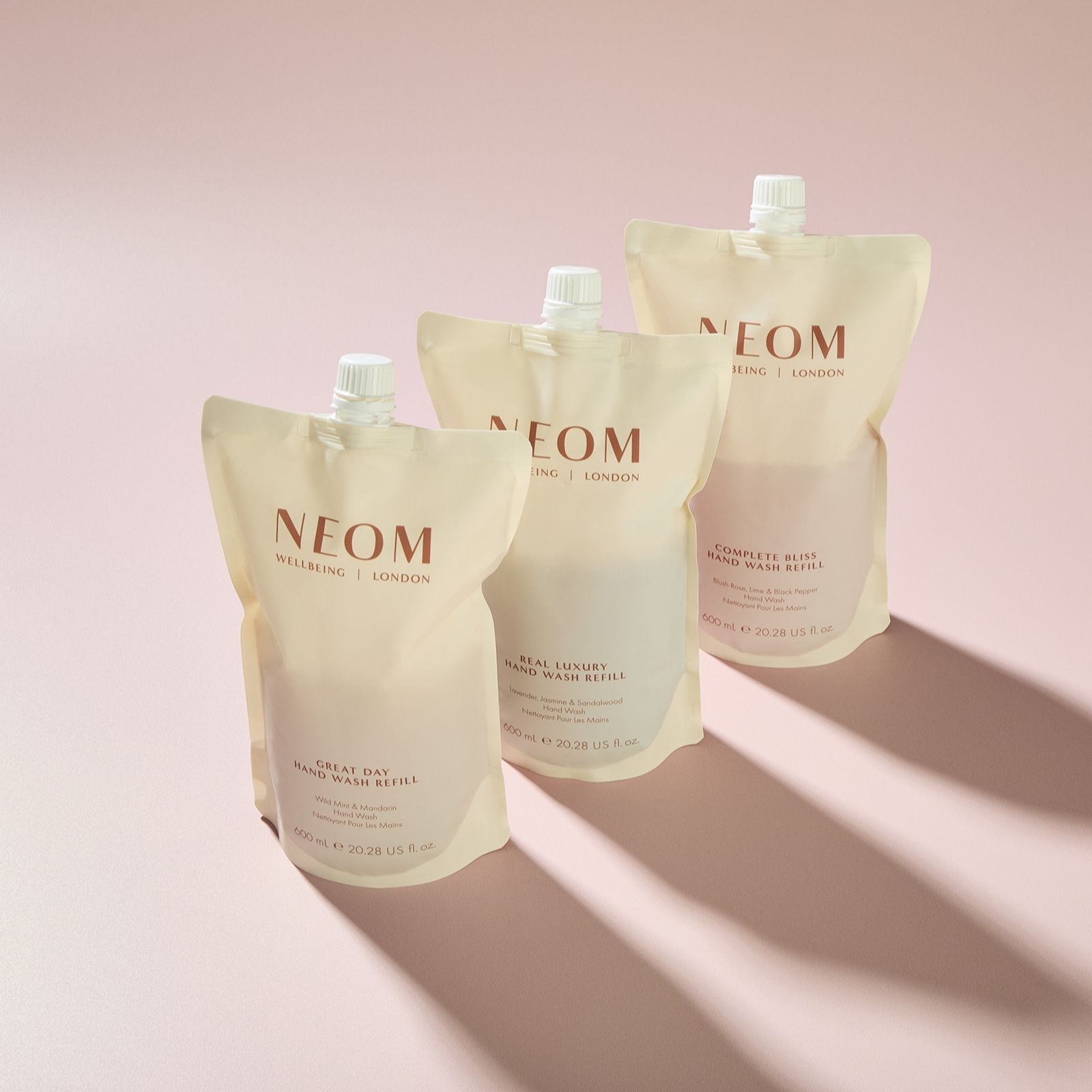 NEOM Wellbeing Hand Wash Refill 600ml - QVC UK