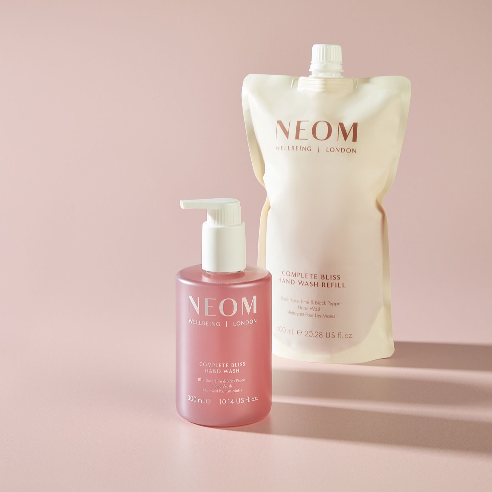 NEOM Wellbeing Hand Wash Refill 600ml - QVC UK