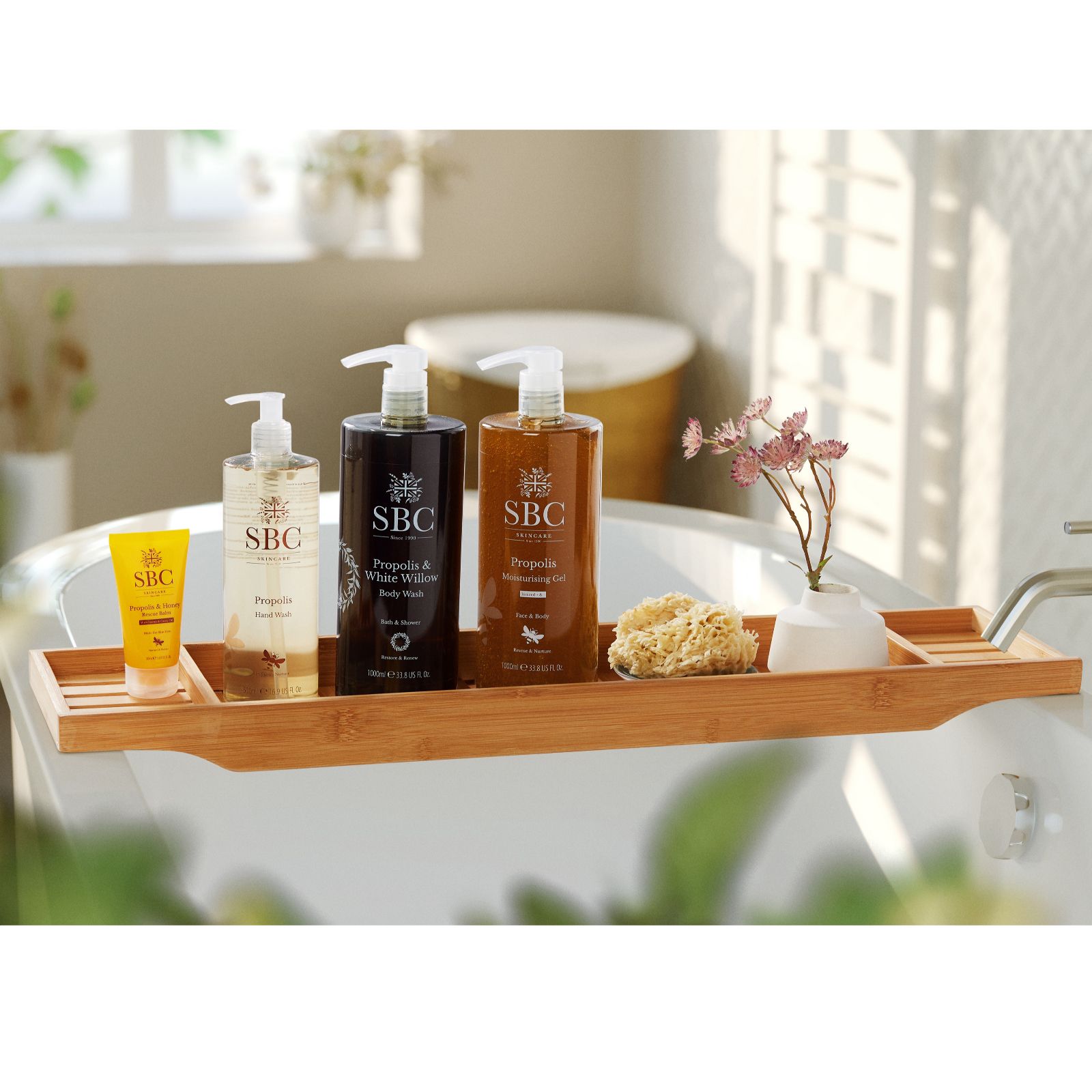 SBC 4 Piece Propolis & Honey Skin Rescue Collection - QVC UK