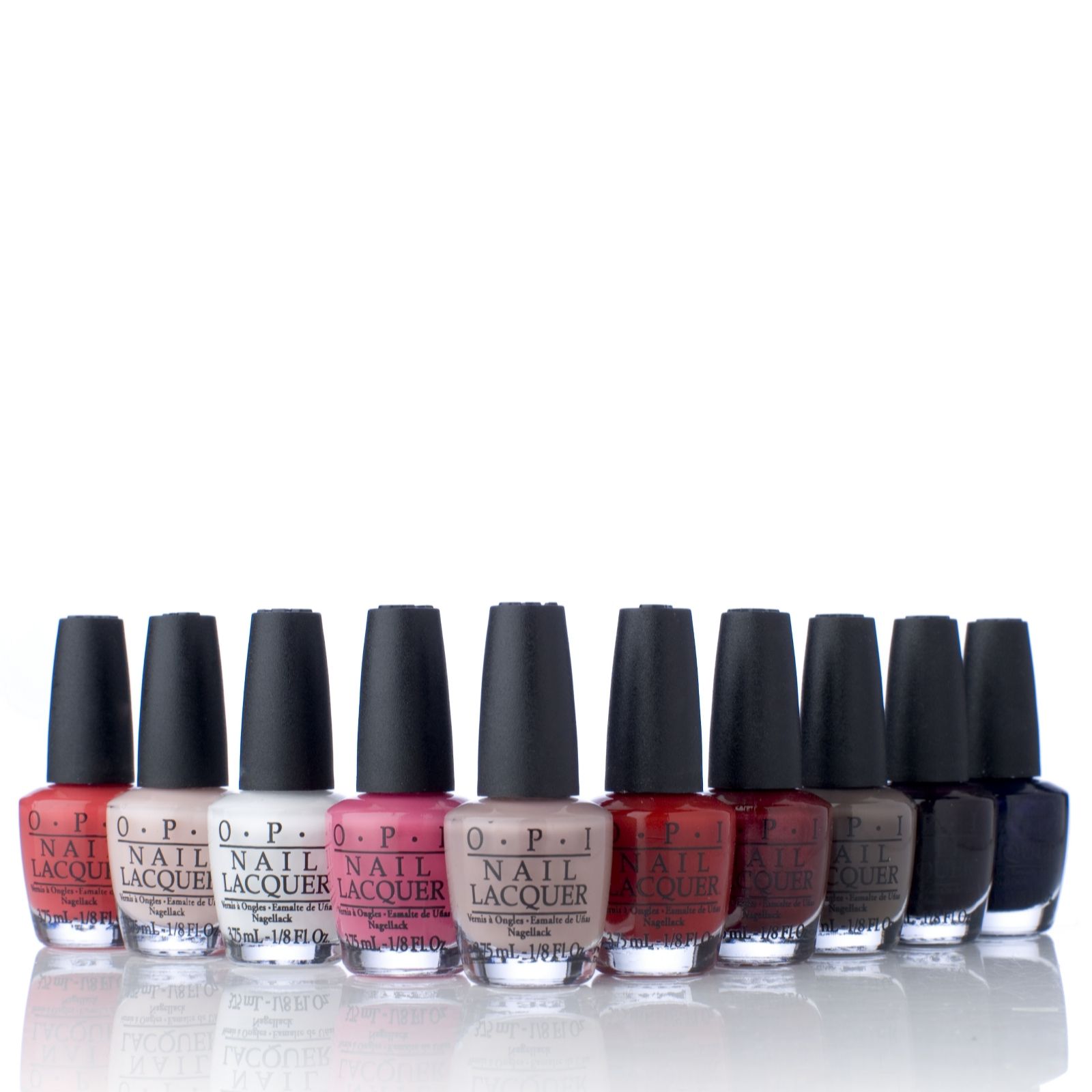 OPI 10 Piece Mini Bestsellers Collection - QVC UK