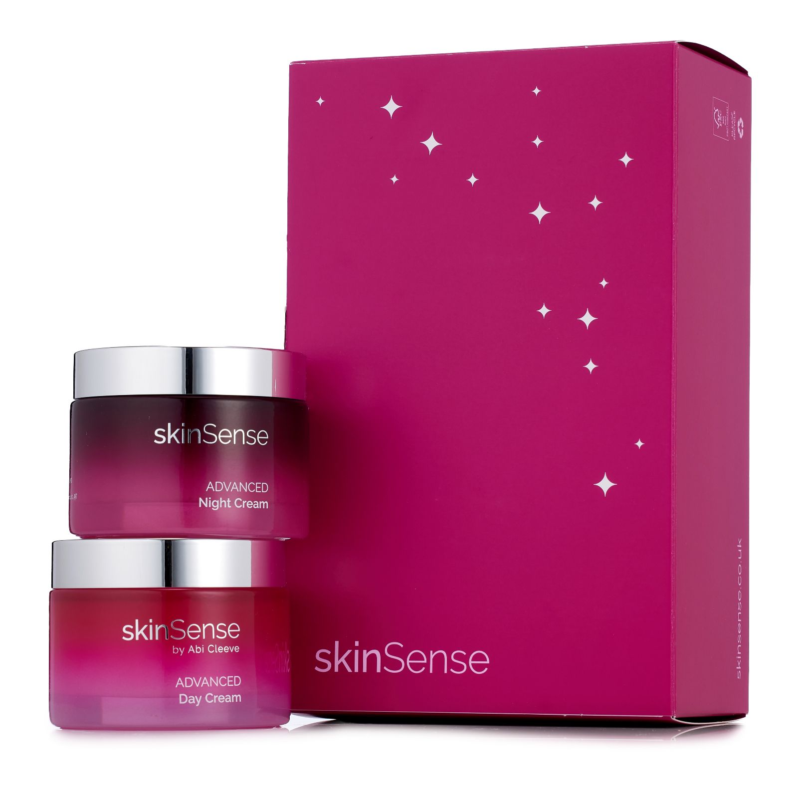 SkinSense Advanced Day Cream and Night Cream 100ml - QVC UK
