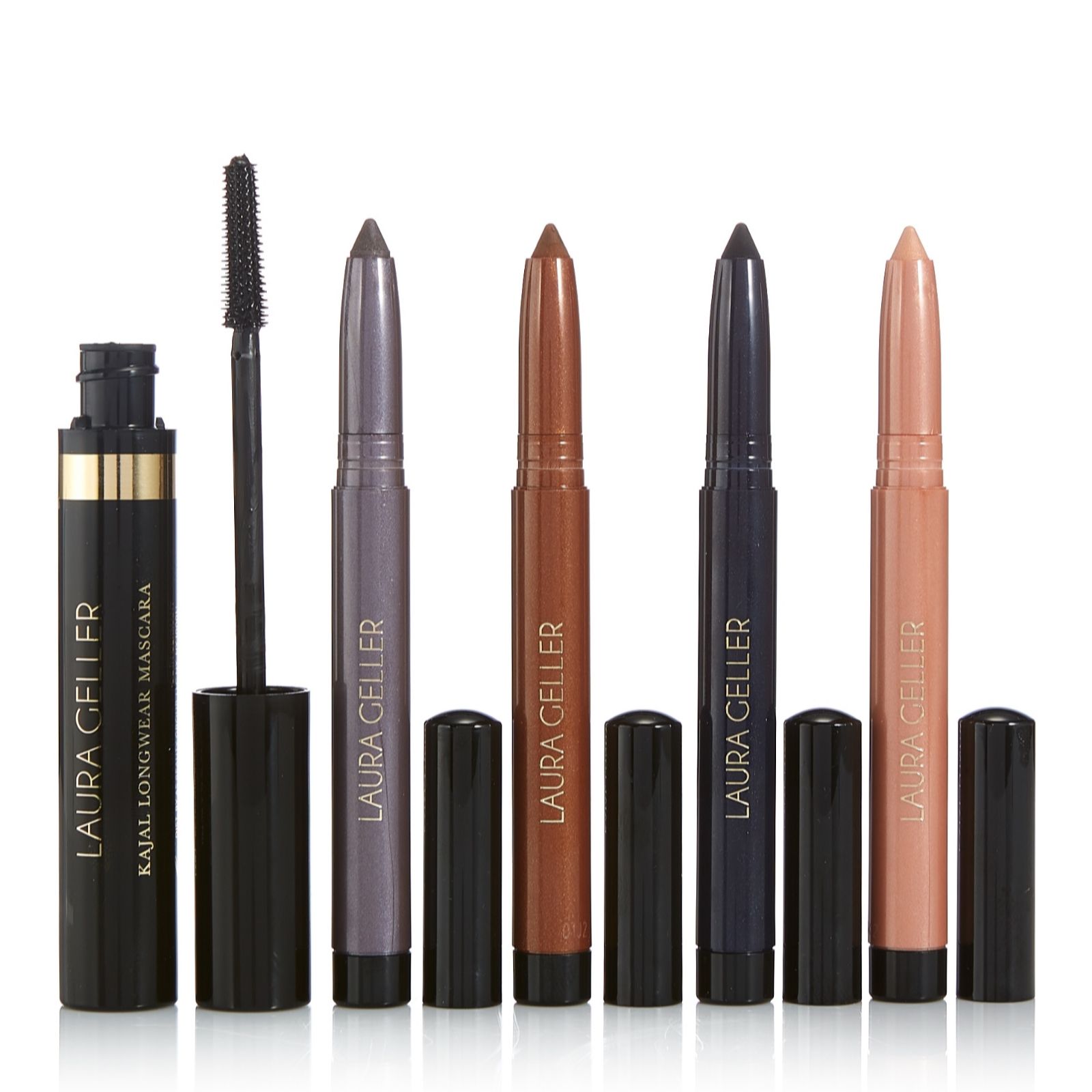 Laura Geller 5 Piece Kajal Collection - QVC UK