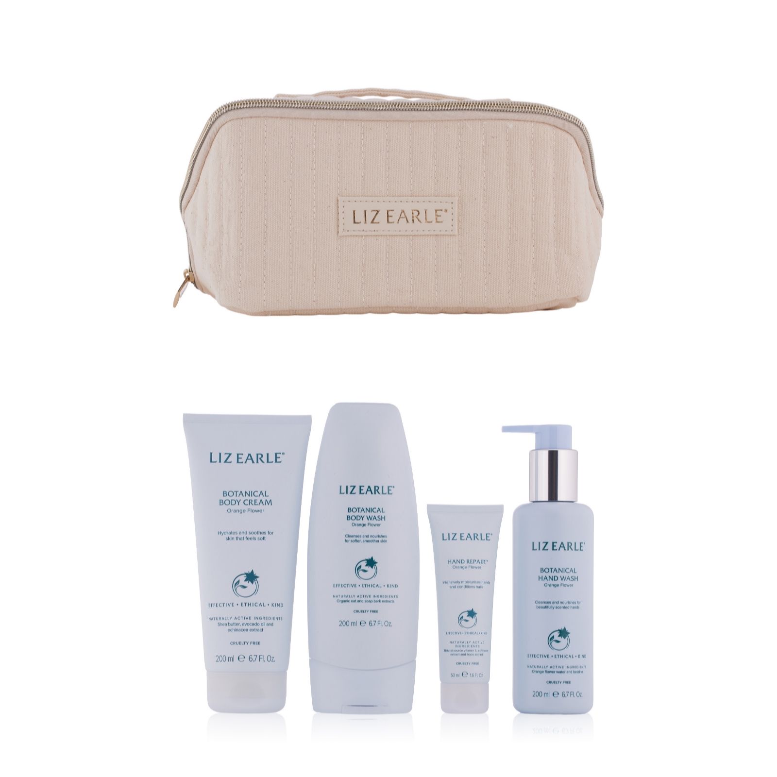 Liz Earle Complete Orange Flower Hand and Body Collection - QVC UK