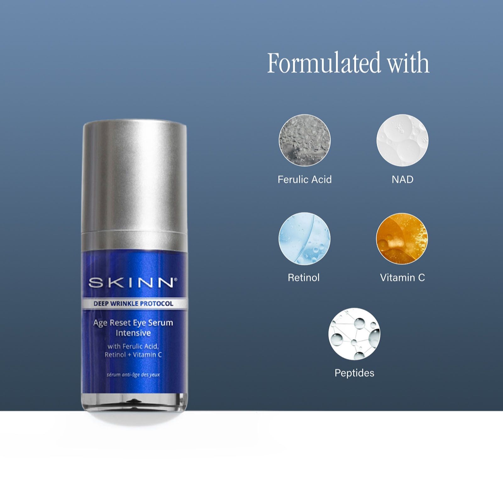 SKINN Age Reset Eye Duo 15ml - QVC UK