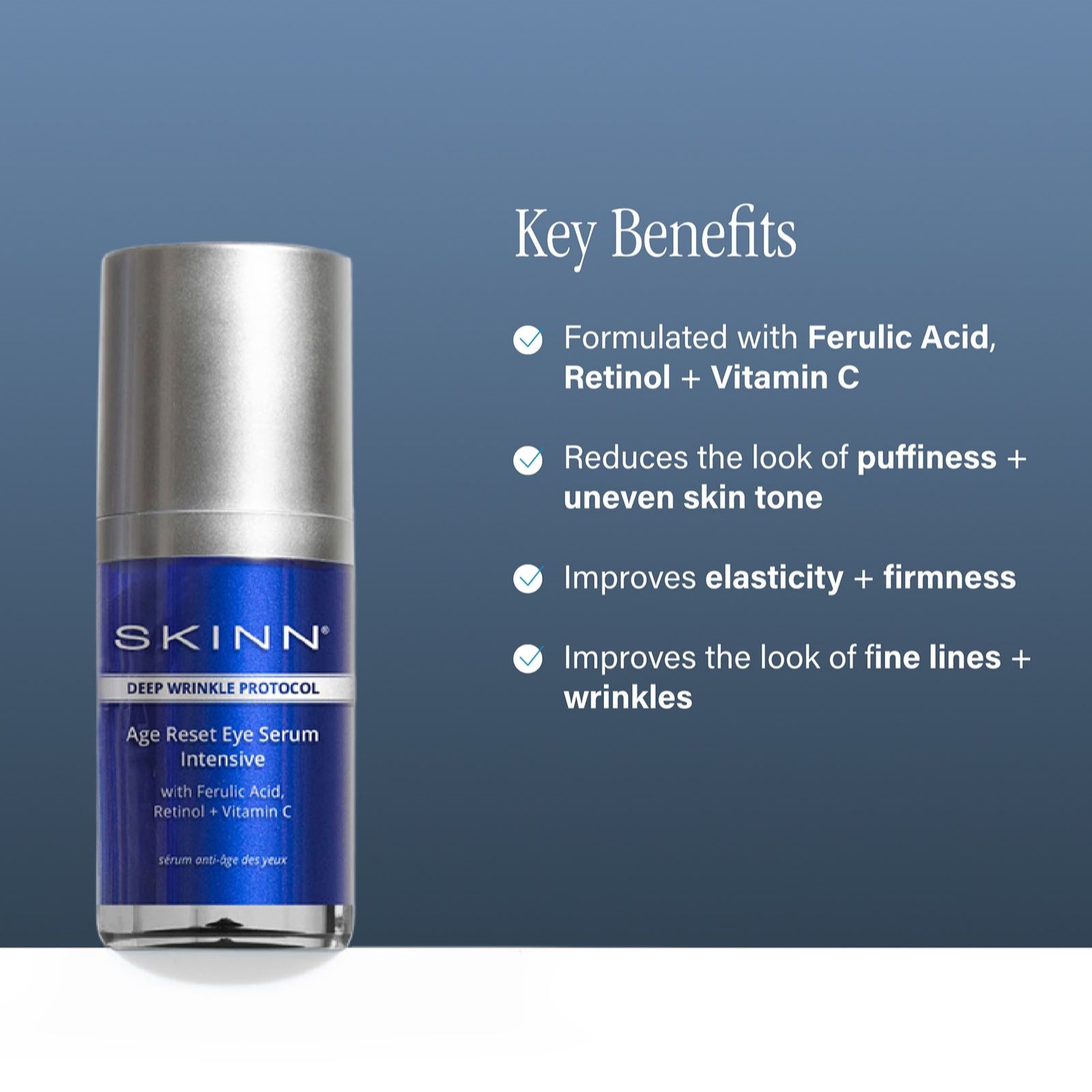 SKINN Age Reset Eye Duo 15ml - QVC UK