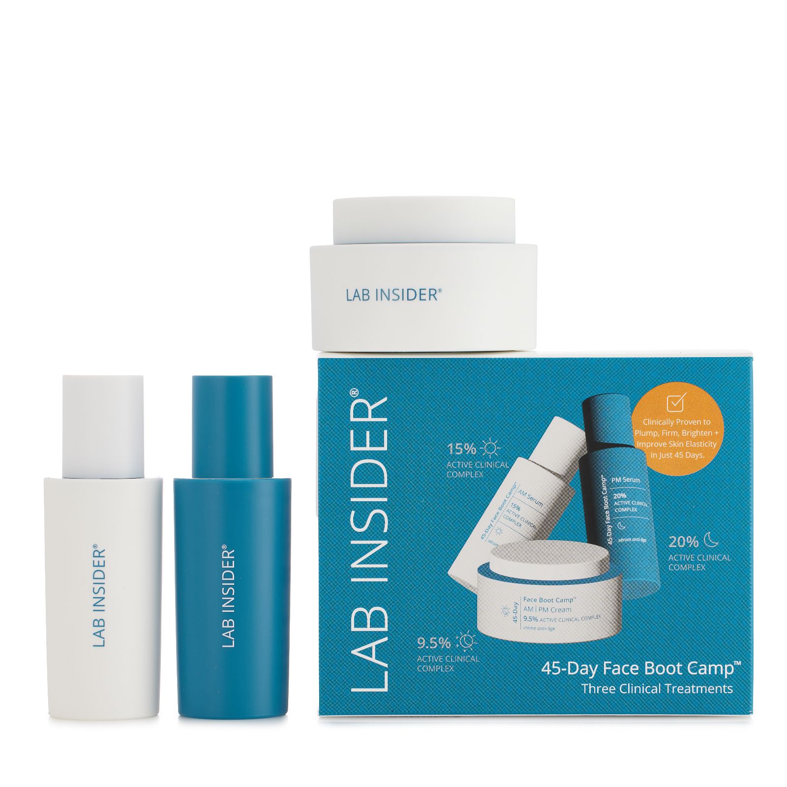 SKINN Lab Insider 45 day Face Boot Camp - QVC UK