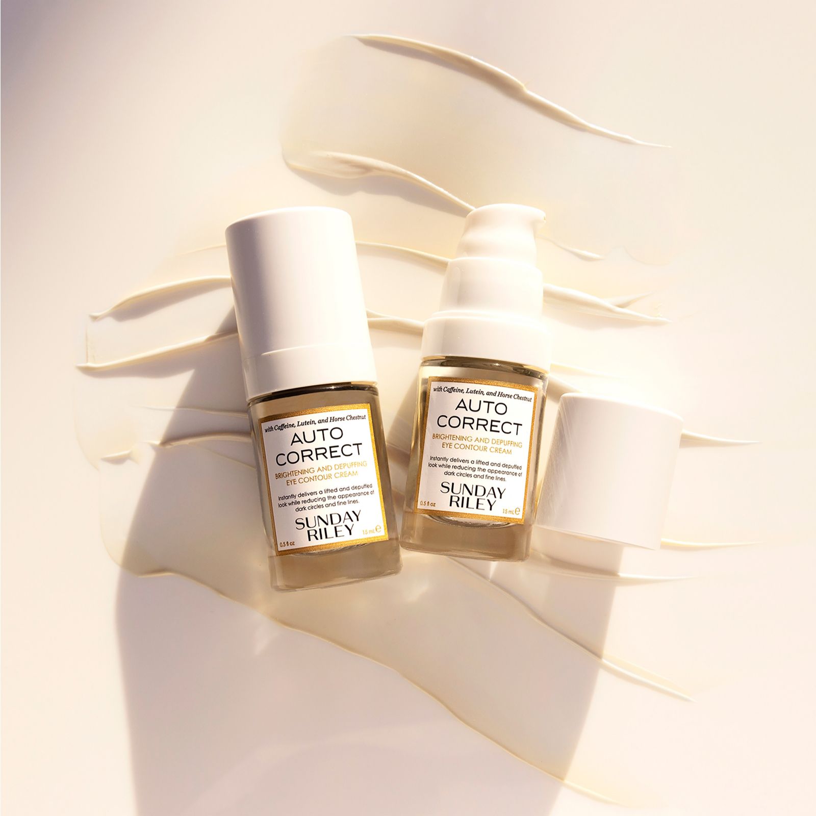 Sunday Riley Auto-Correct Eye Cream 15ml Duo - QVC UK