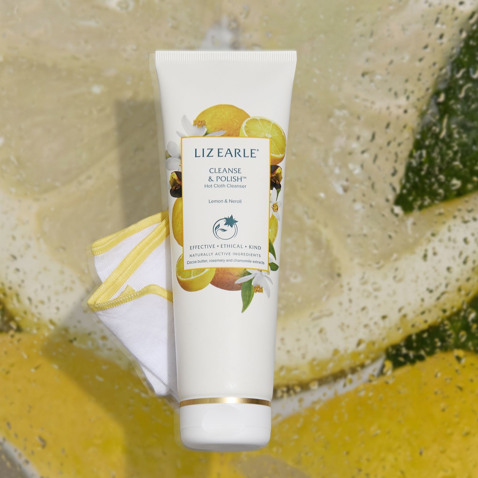 Liz Earle Lemon & Neroli Cleanse & Polish Supersize 250ml - QVC UK