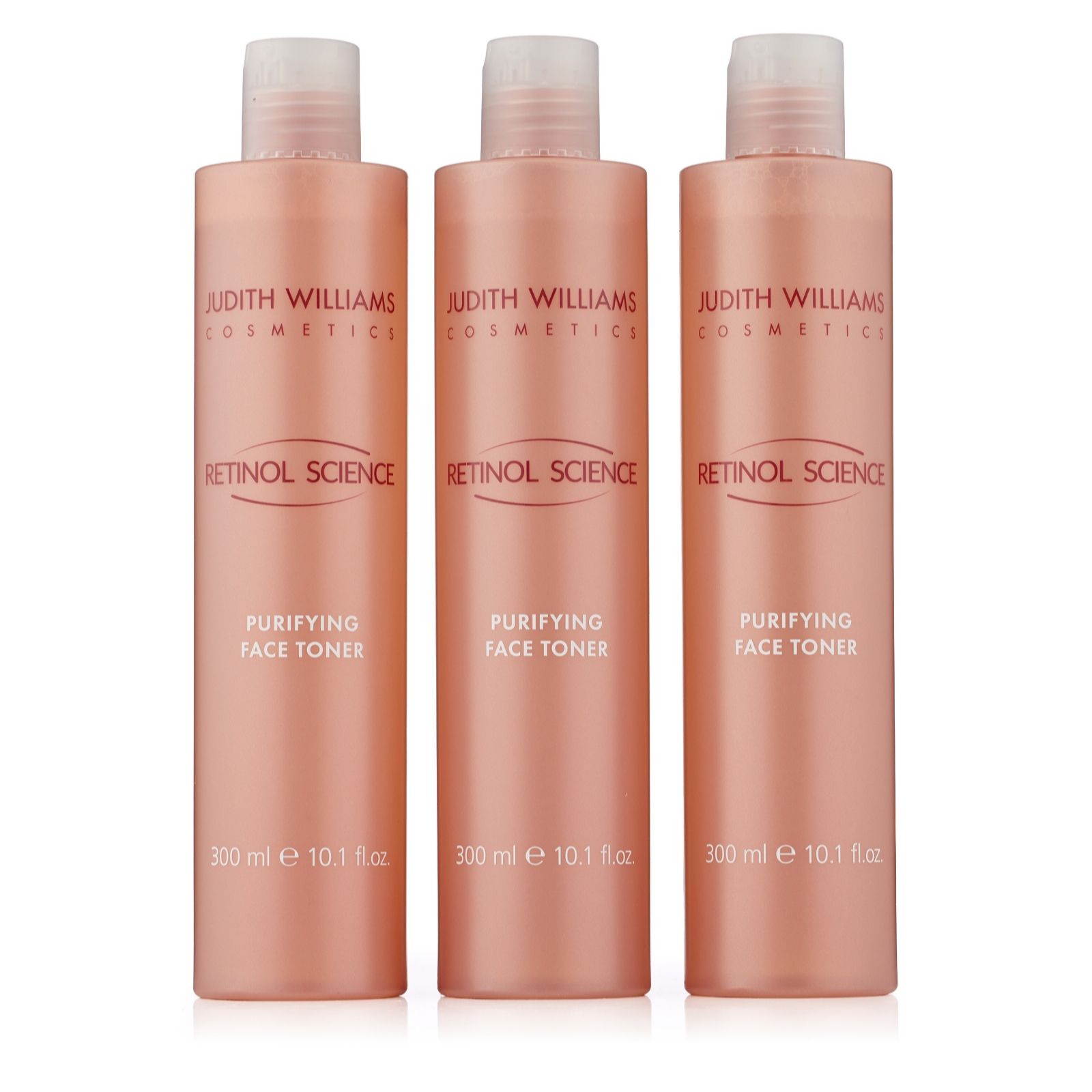 Judith Williams Retinol Science Toner 300ml Trio - QVC UK
