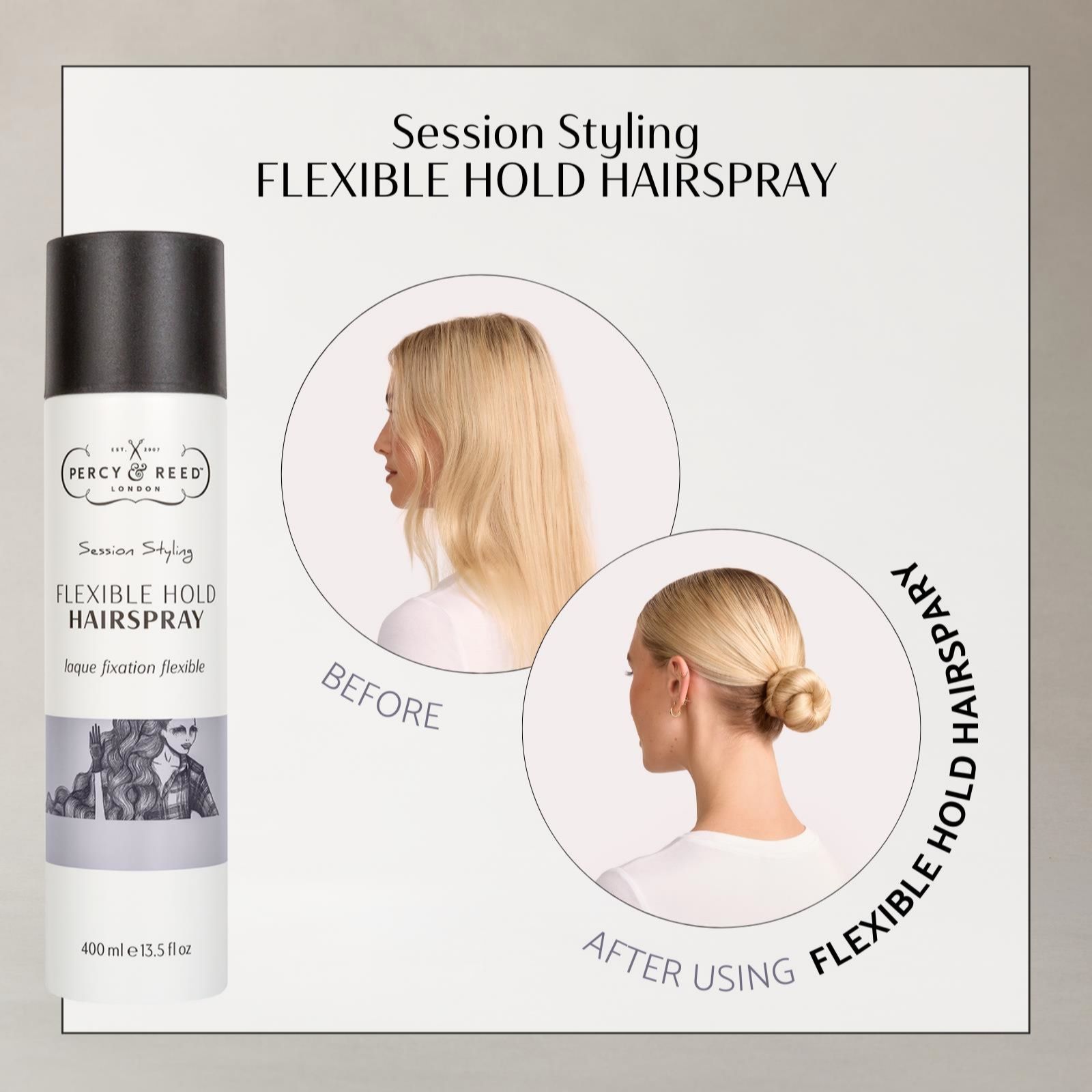 Percy & Reed Super Size Flexible Hold Hairspray - QVC UK