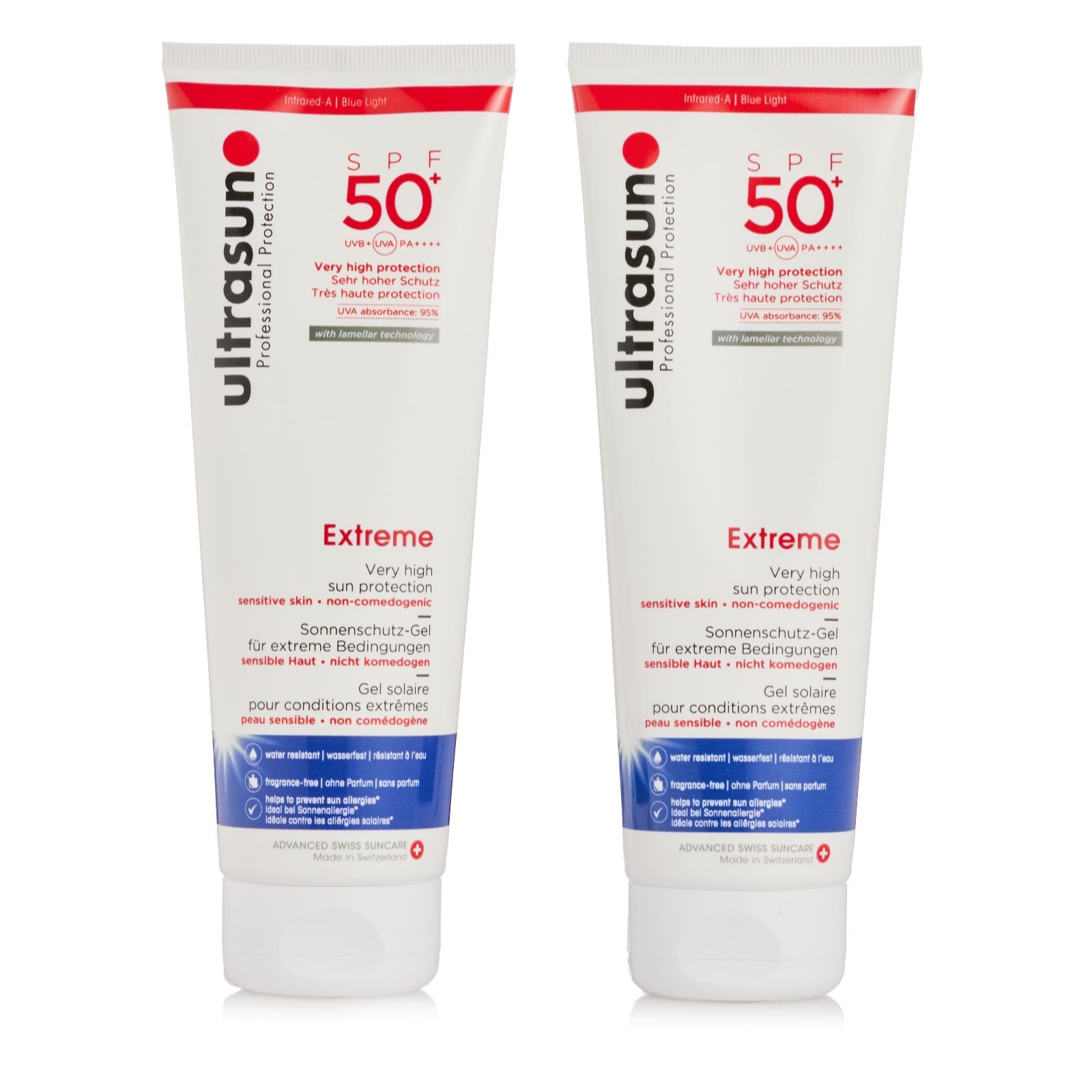 Ultrasun Body Essentials SPF 50 250ml Duo - QVC UK