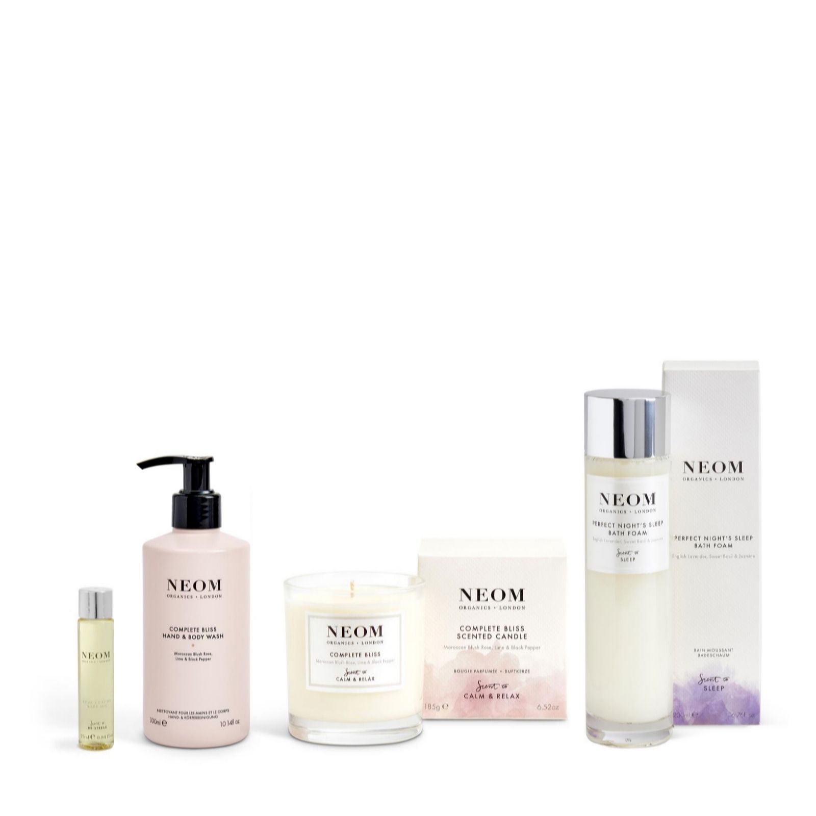 Neom Daily Ritual 4 Piece Wellbeing Collection - QVC UK