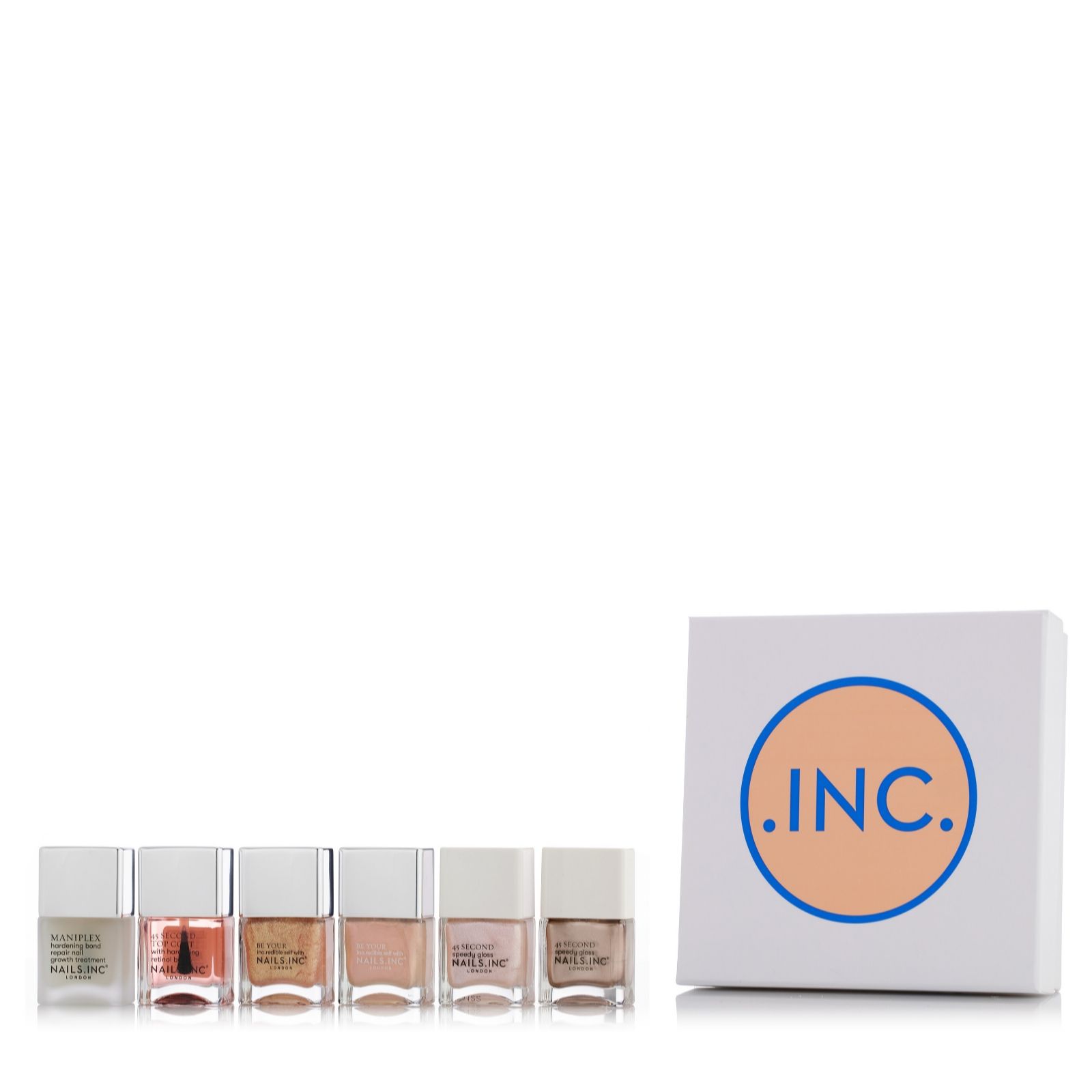 Nails Inc SunKissed 6 Piece Collection - QVC UK