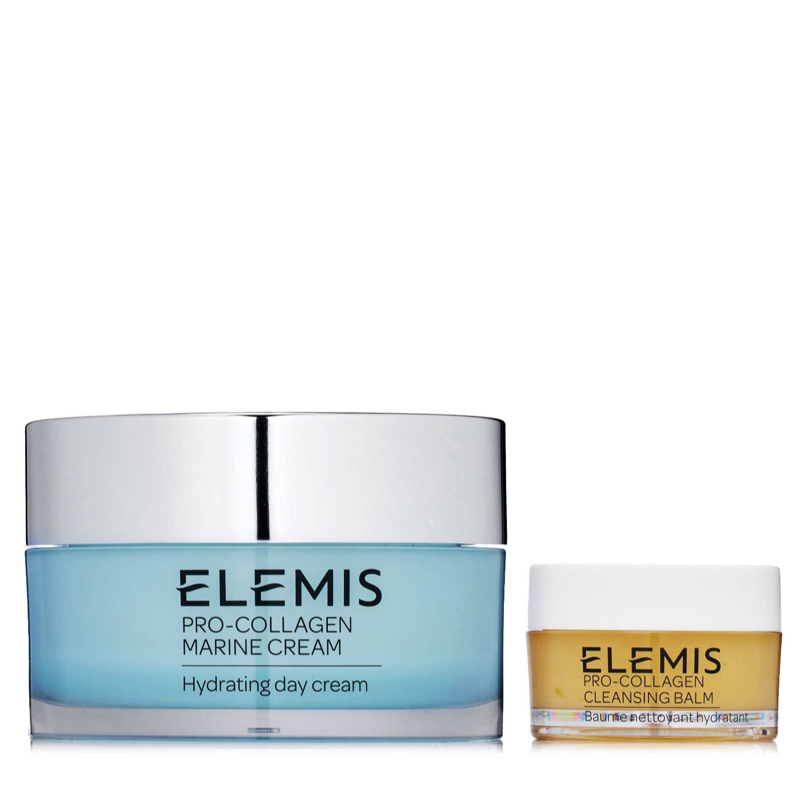 Elemis 2 Piece Pro-Collagen Daily Moisture Partners - QVC UK