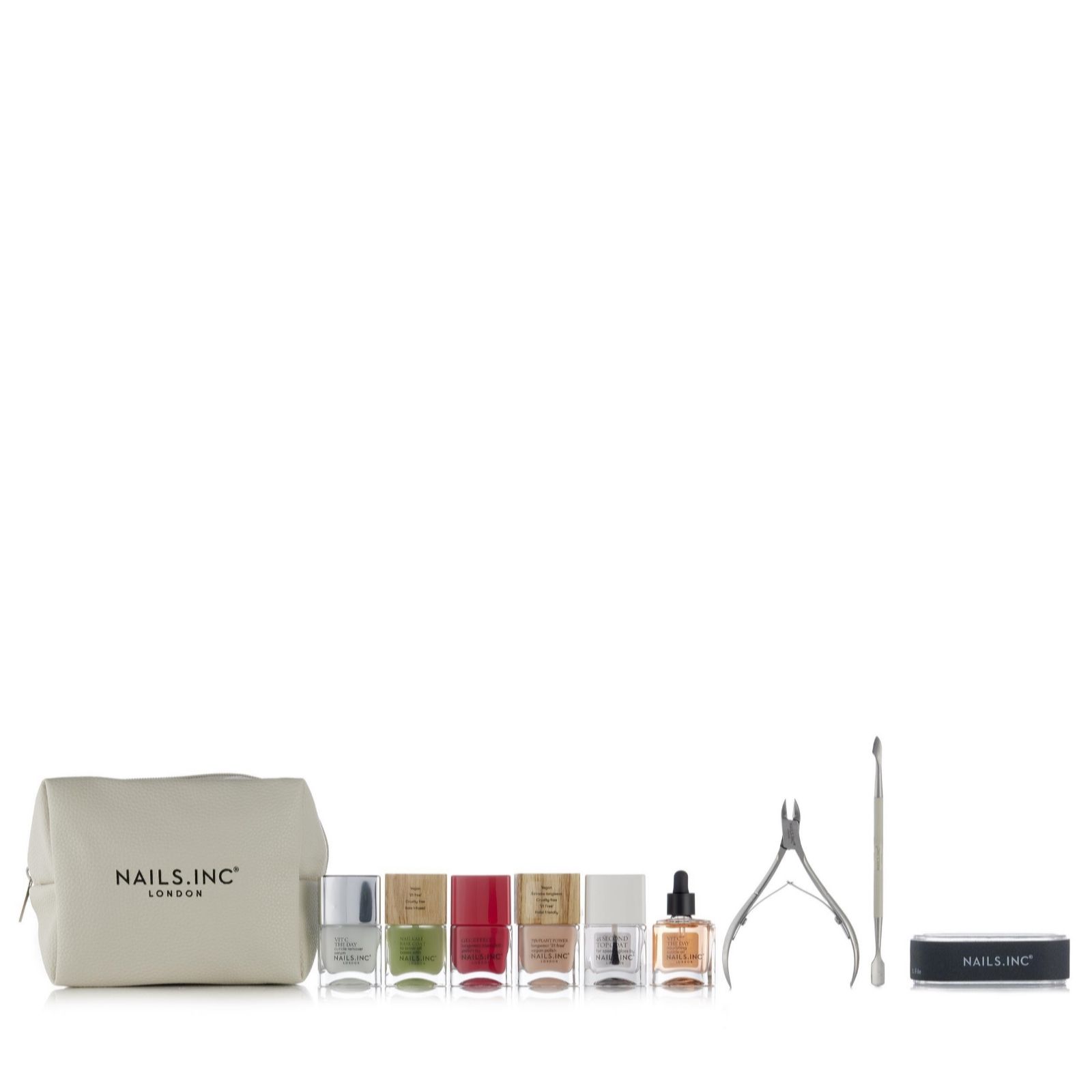 Nails Inc The Ultimate Lux Mani Set - QVC UK